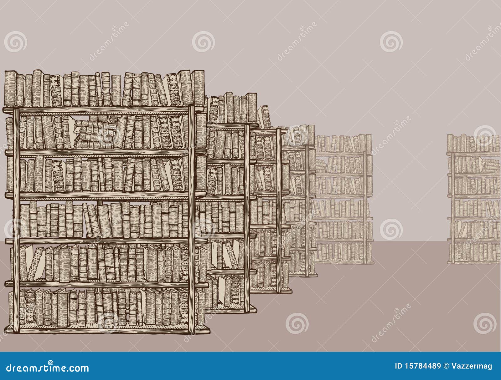 Old Library Stock Photo | CartoonDealer.com #22086390