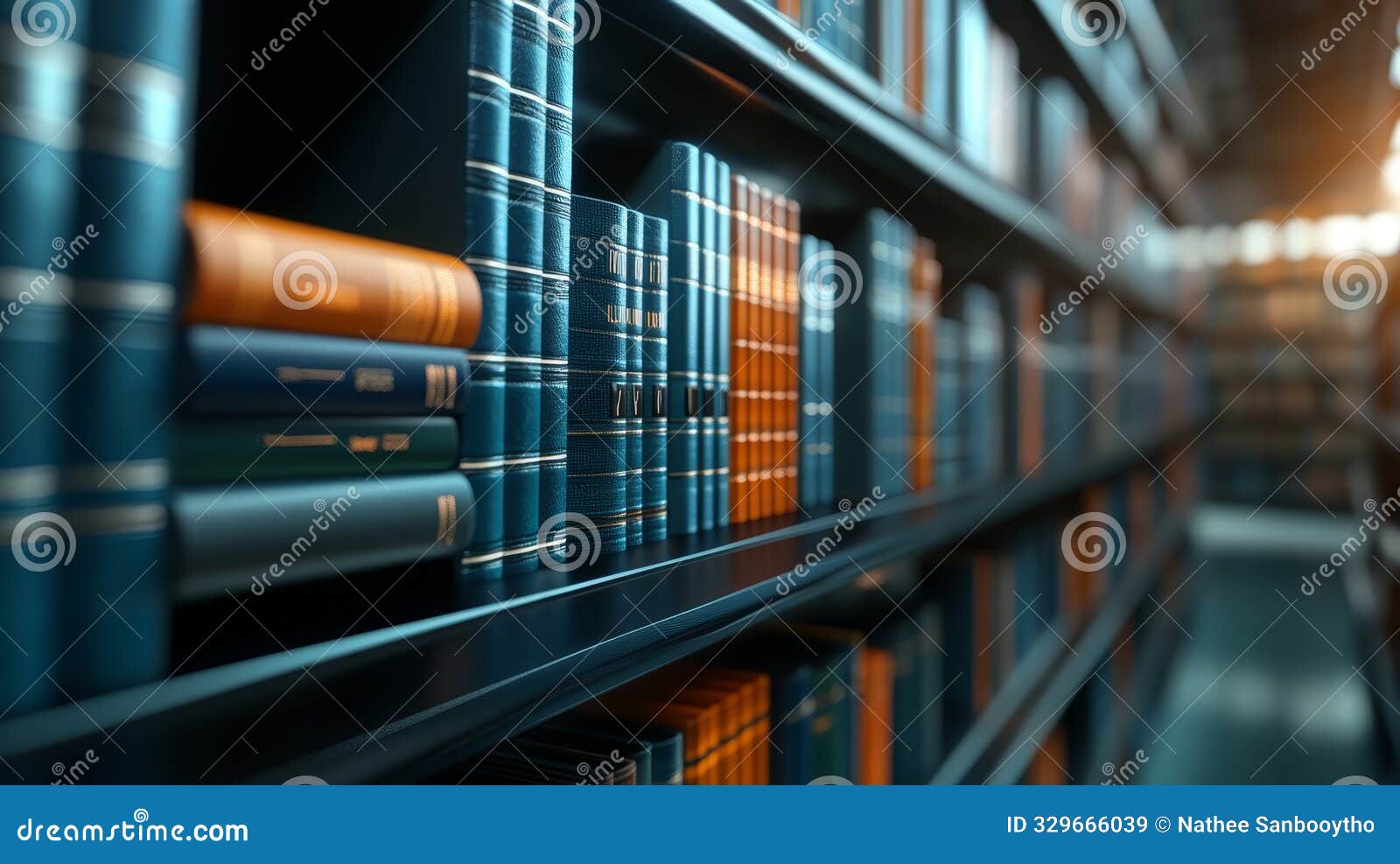 Library Bookshelves Aisle Knowledge Royalty-Free Stock Photography ...