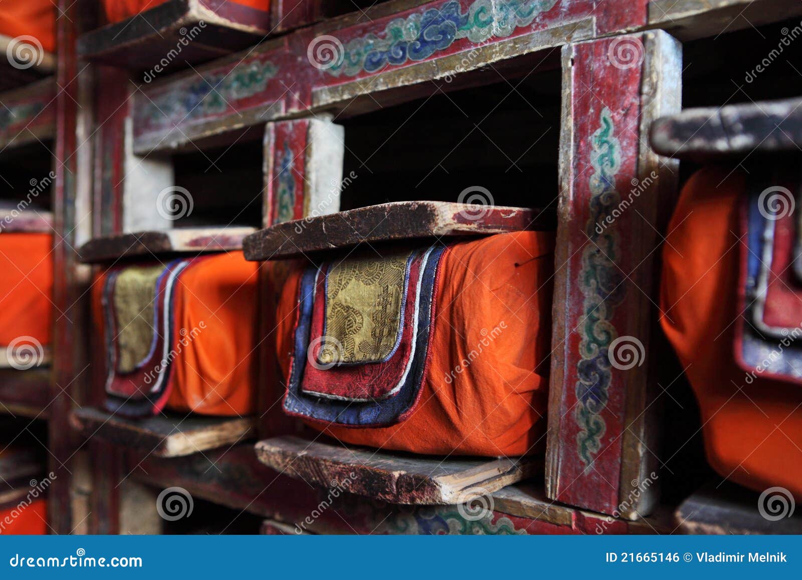 Library in Buddhist Monastery Stock Photo - Image of holy, asia: 21665146