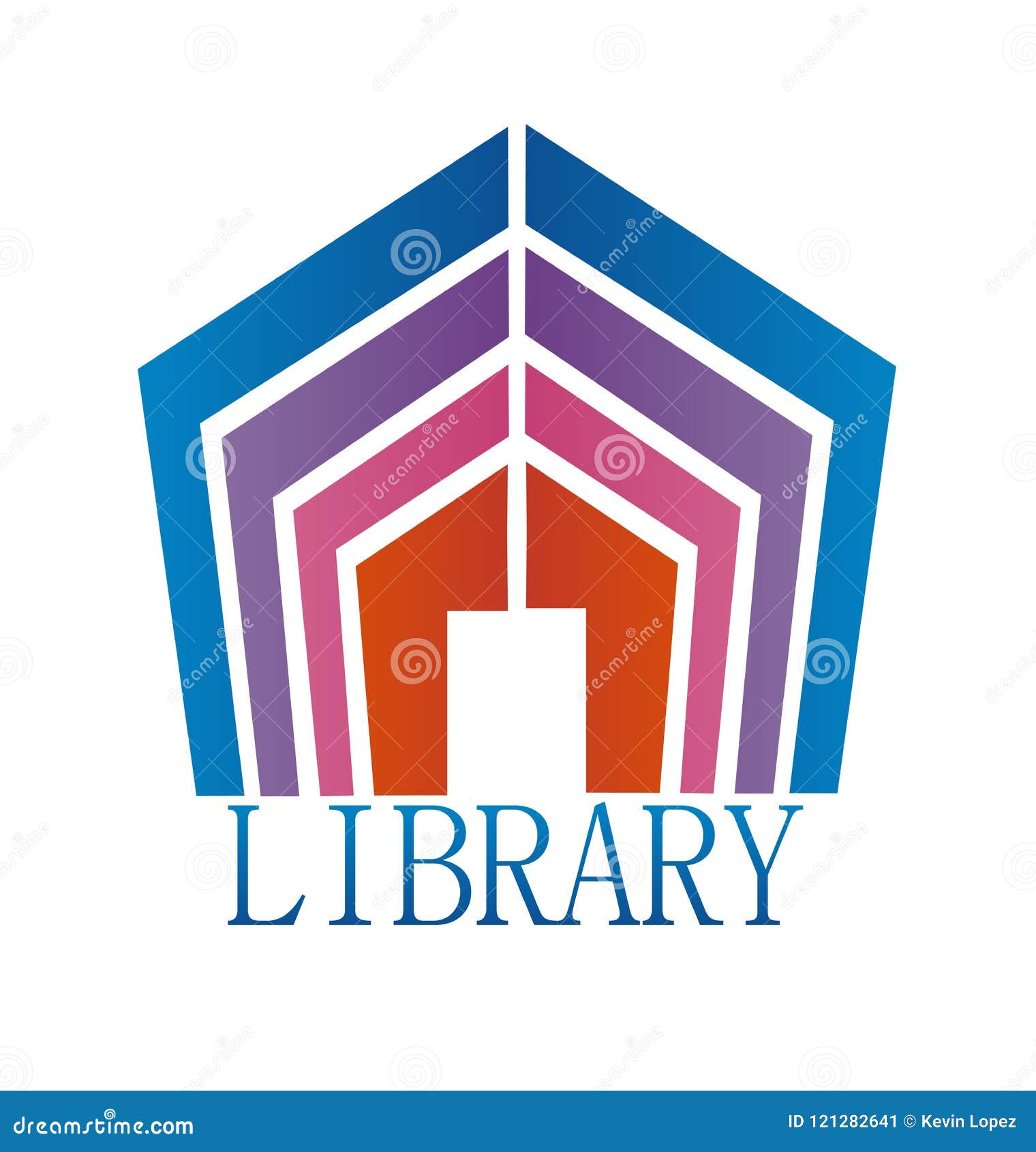 Library building vector stock vector. Illustration of office - 121282641