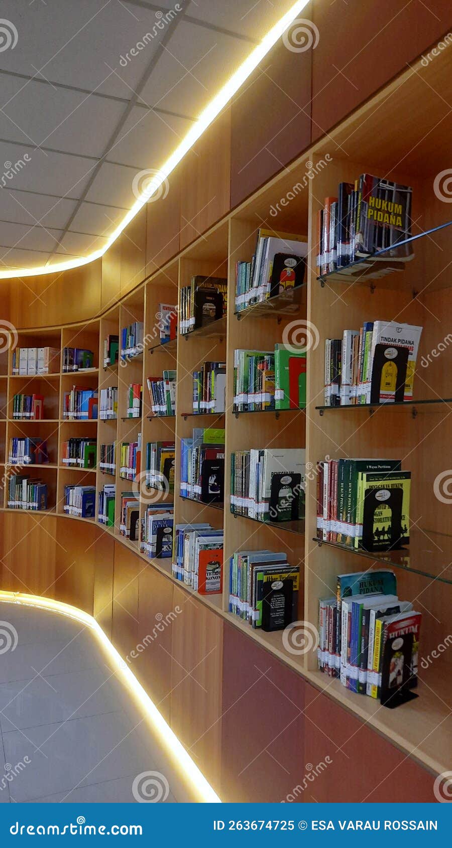 Library in Campus Unpam Tangsel, Indonesia Editorial Image - Image of ...