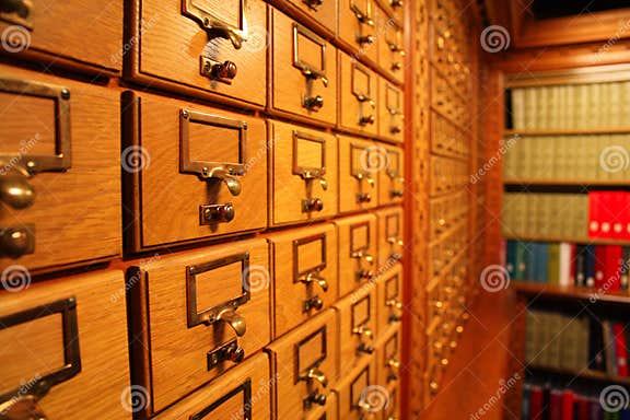 Library Catalog stock photo. Image of education, filing - 7605856