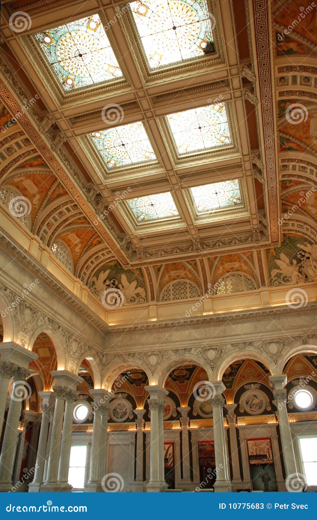 Library of Congress stock image. Image of library, color - 10775683