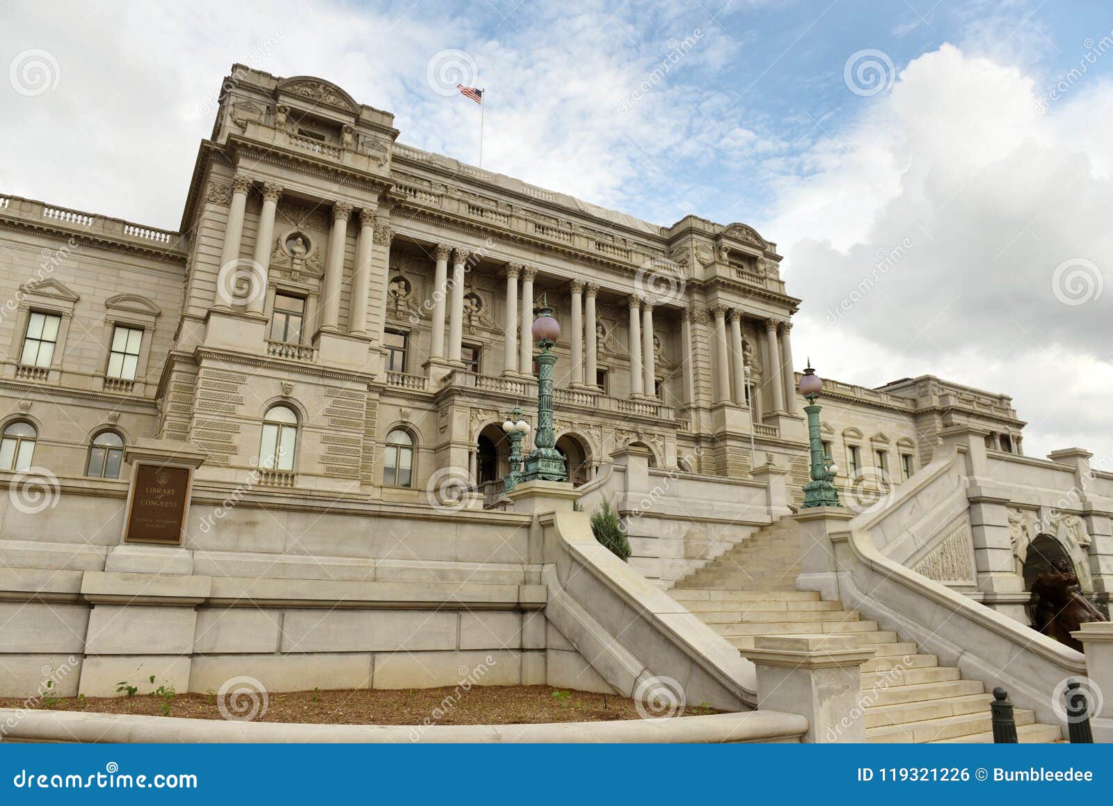 Library of Congress in DC editorial photo. Image of exterior - 119321226