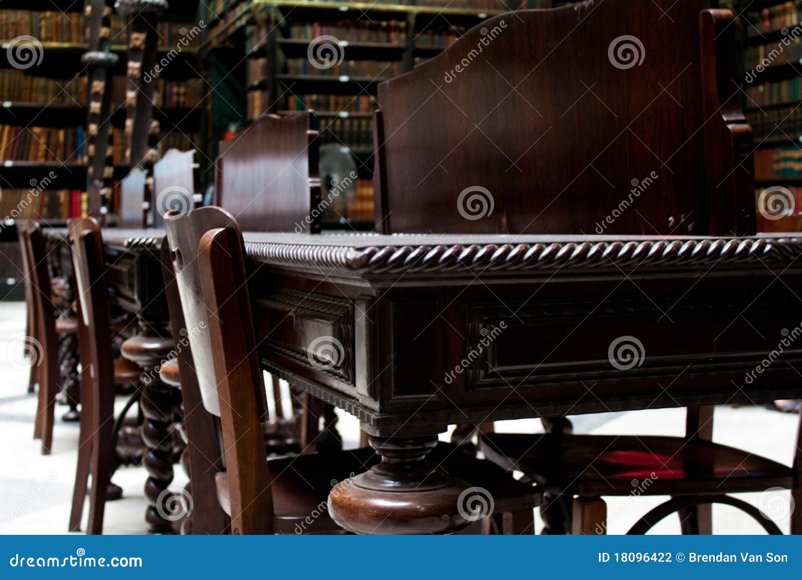 Library Desk stock photo. Image of vintage, books, south - 18096422