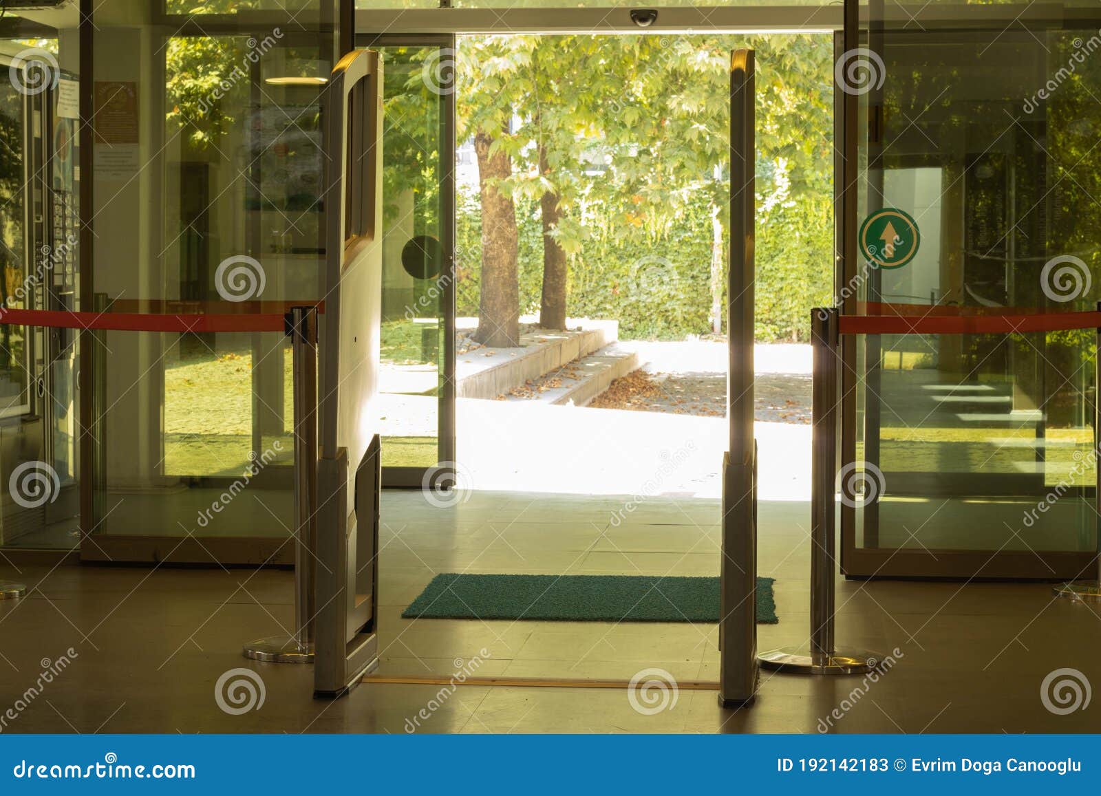 Library entrance door stock image. Image of architecture - 192142183
