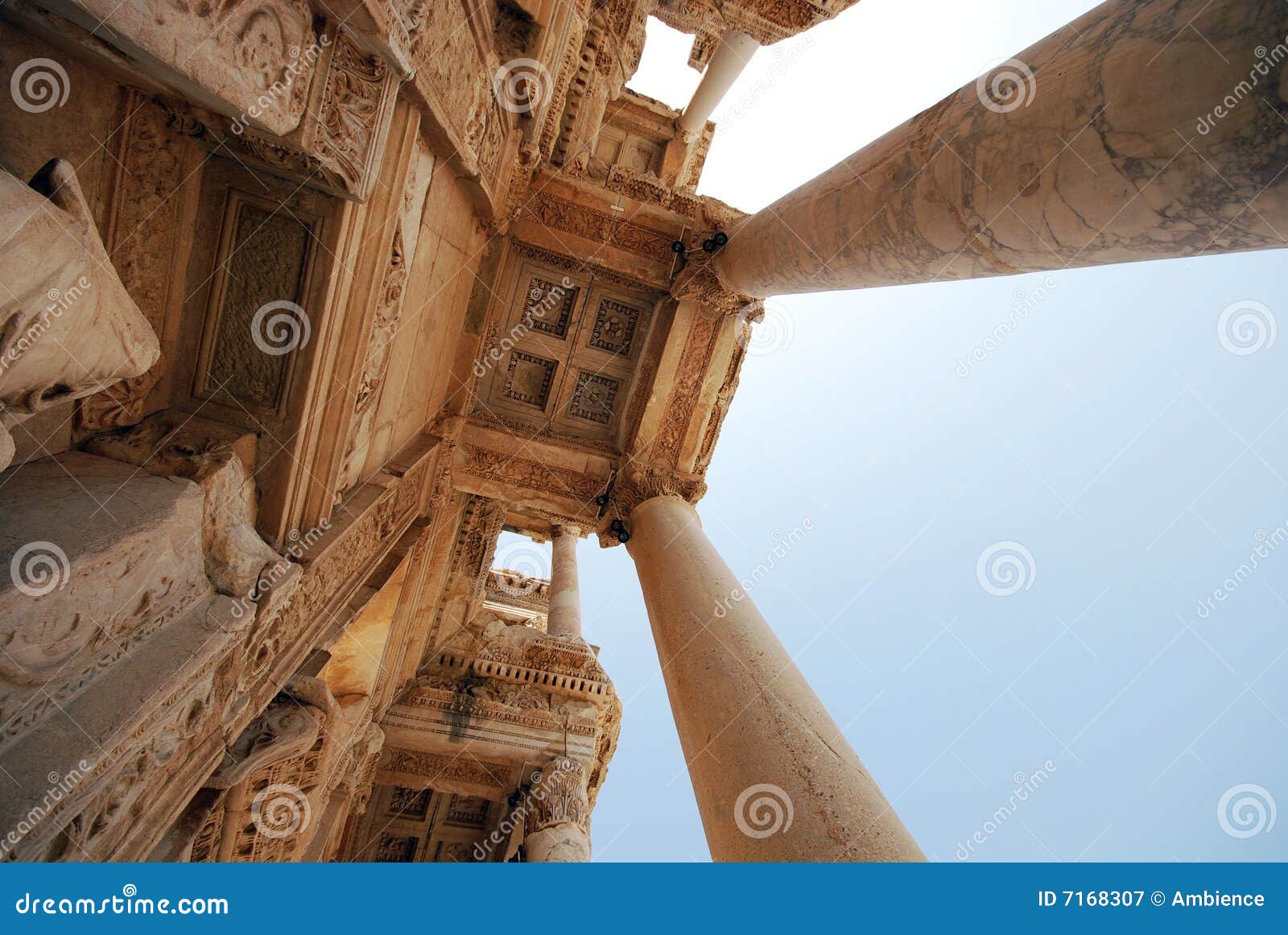 Library in Ephesus stock image. Image of celsus, culture - 7168307