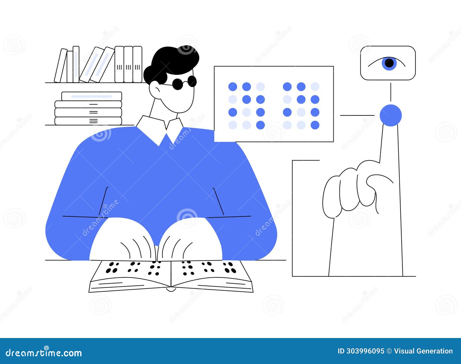 Library Facilities Isolated Cartoon Vector Illustrations. Stock Vector ...