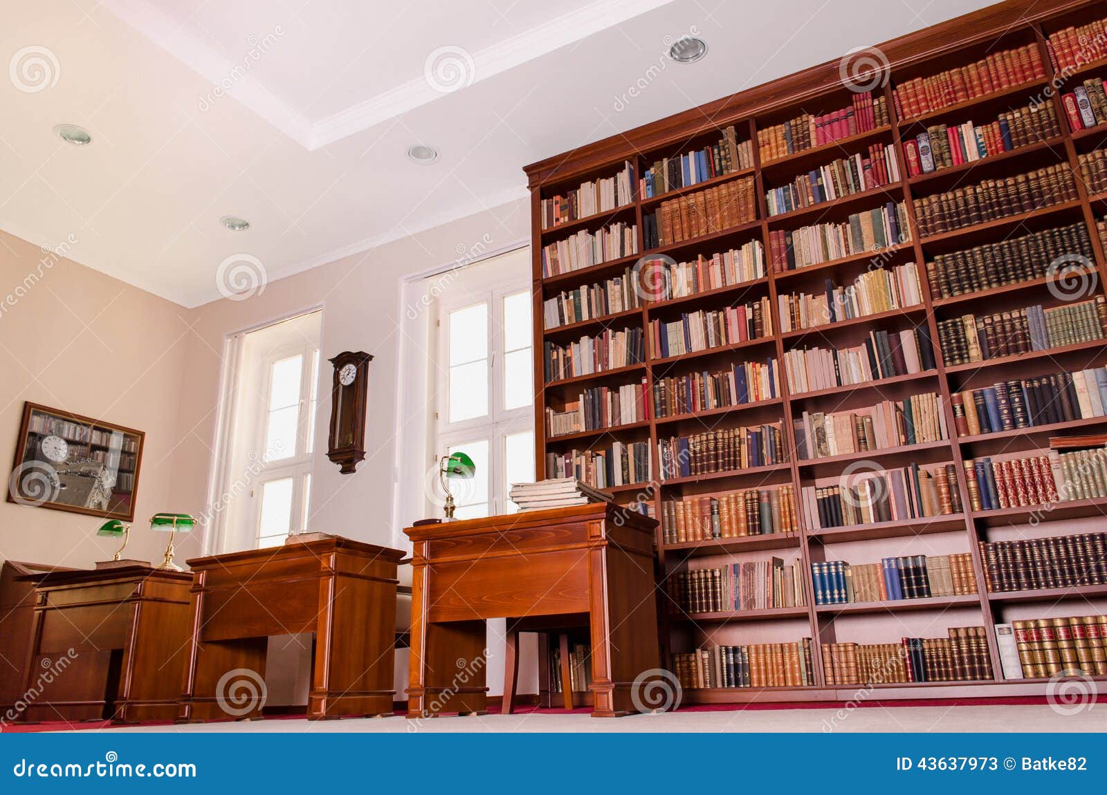 Library Interior Background Stock Photo | CartoonDealer.com #83168976