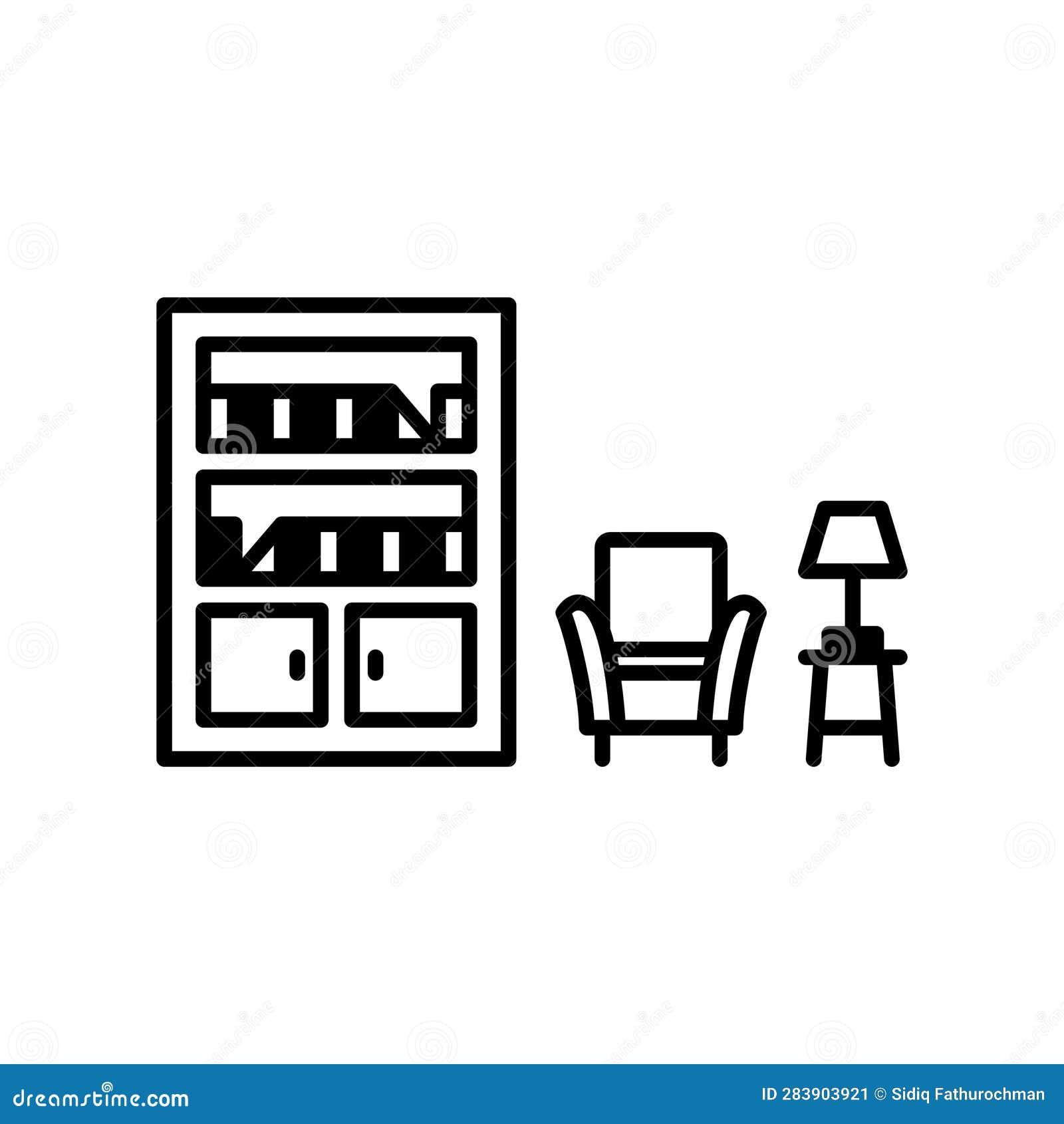 Library stock vector. Illustration of number, advertising - 283903921