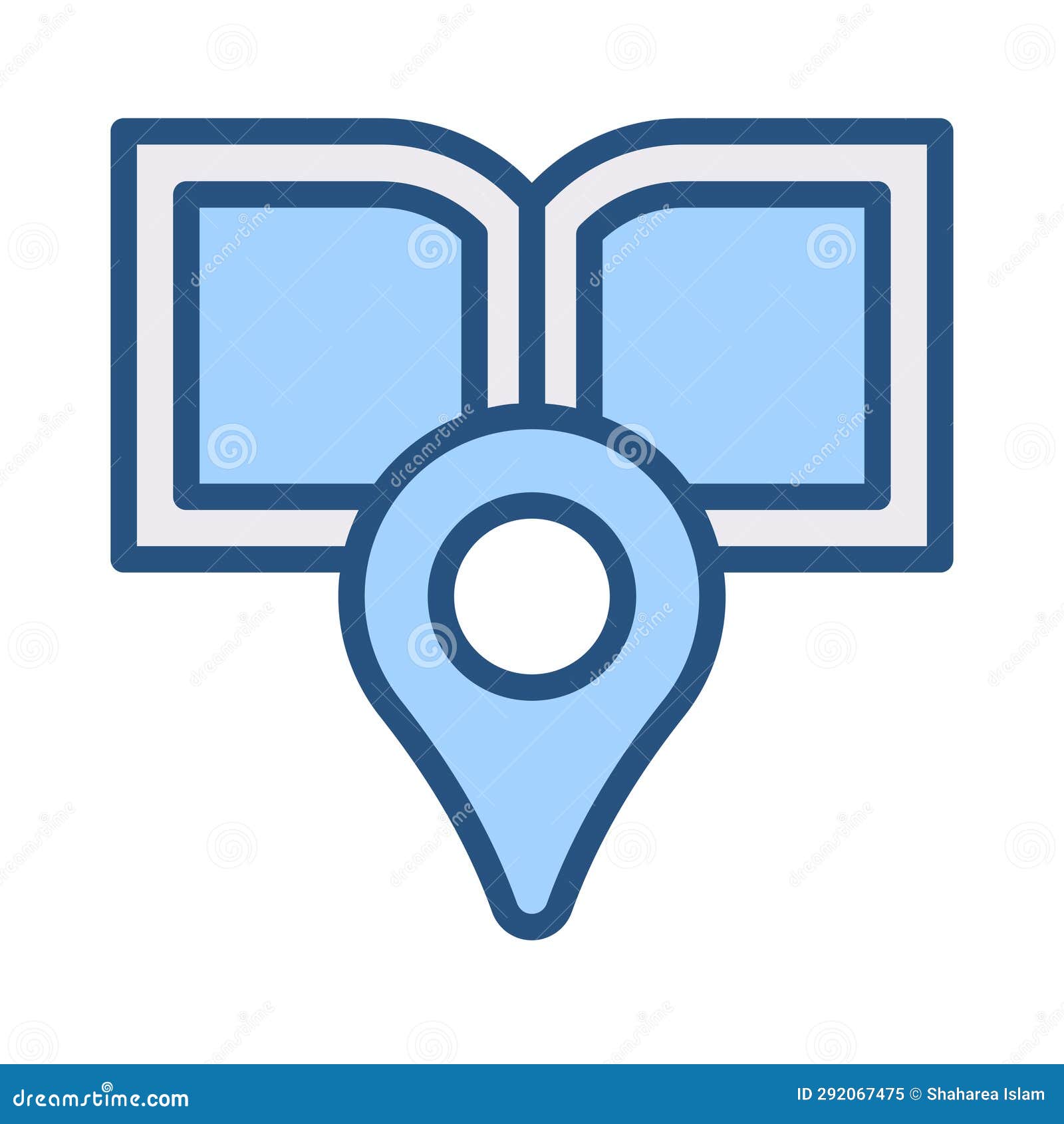 Library location icon stock illustration. Illustration of designed ...