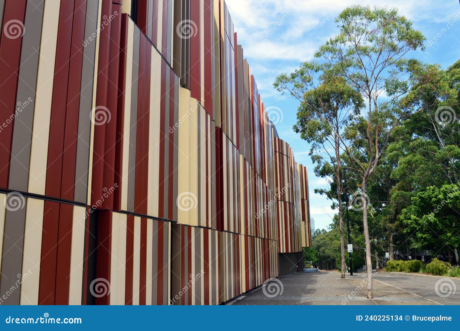 The Library at Macquarie University in Sydney Editorial Stock Image ...