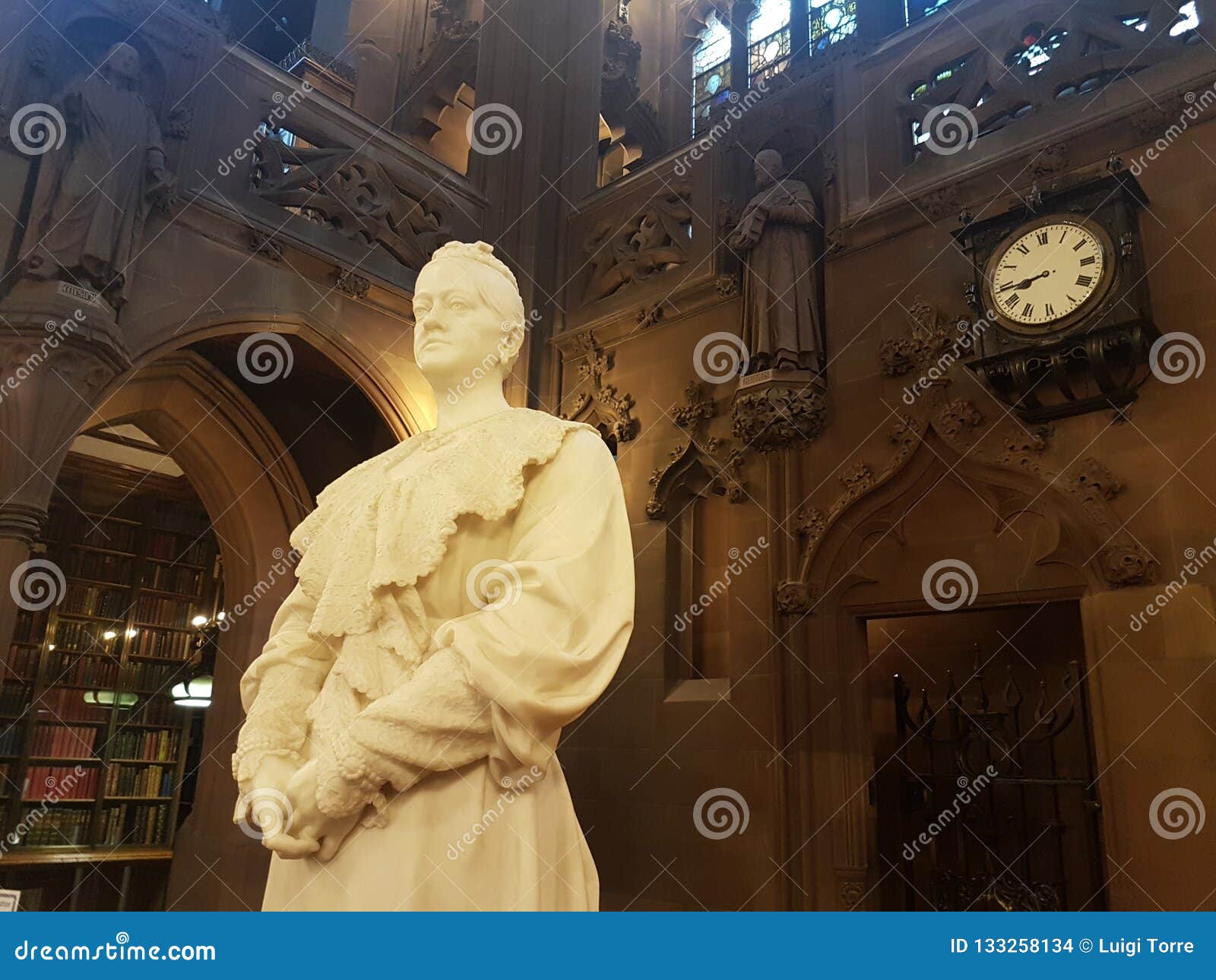 Library in Manchester stock photo. Image of great, library - 133258134
