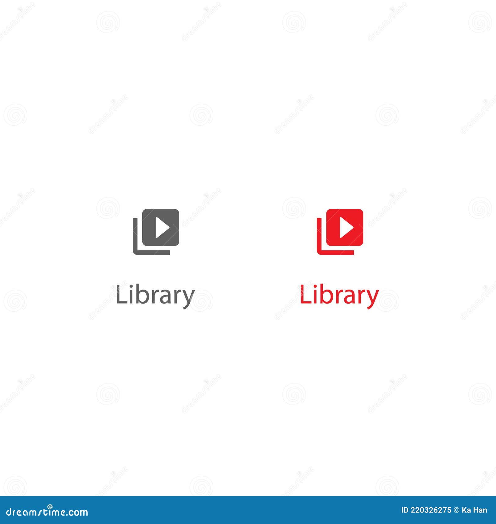 Library Menu Icon Vector. Recent Symbol Illustration Stock Vector ...