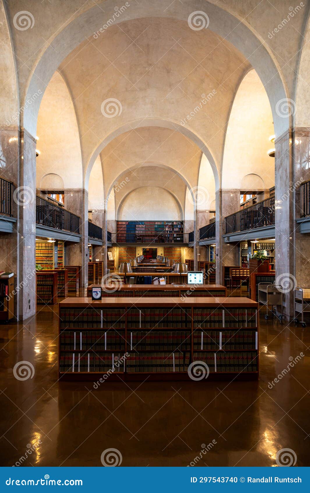 Library in Nebraska State Capitol Editorial Image - Image of government ...