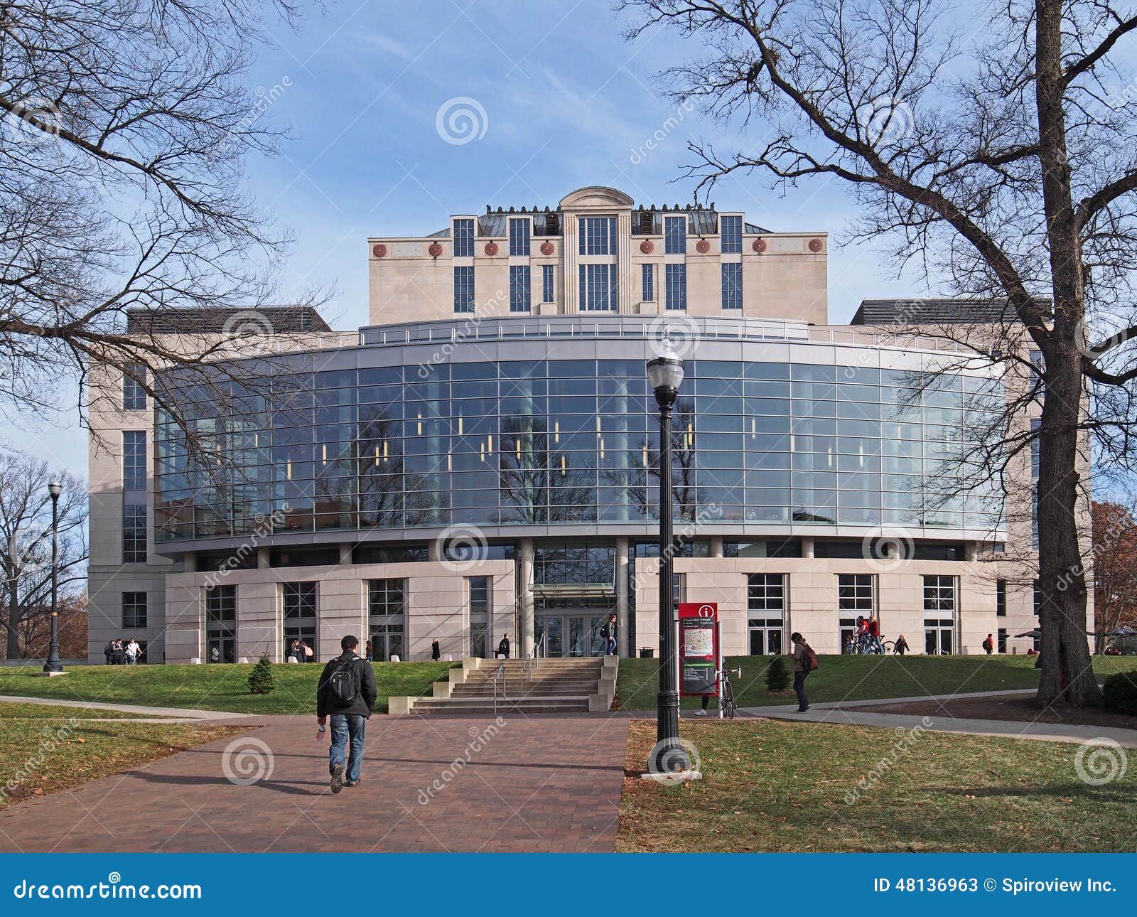 Library of Ohio State University Editorial Stock Photo - Image of ...