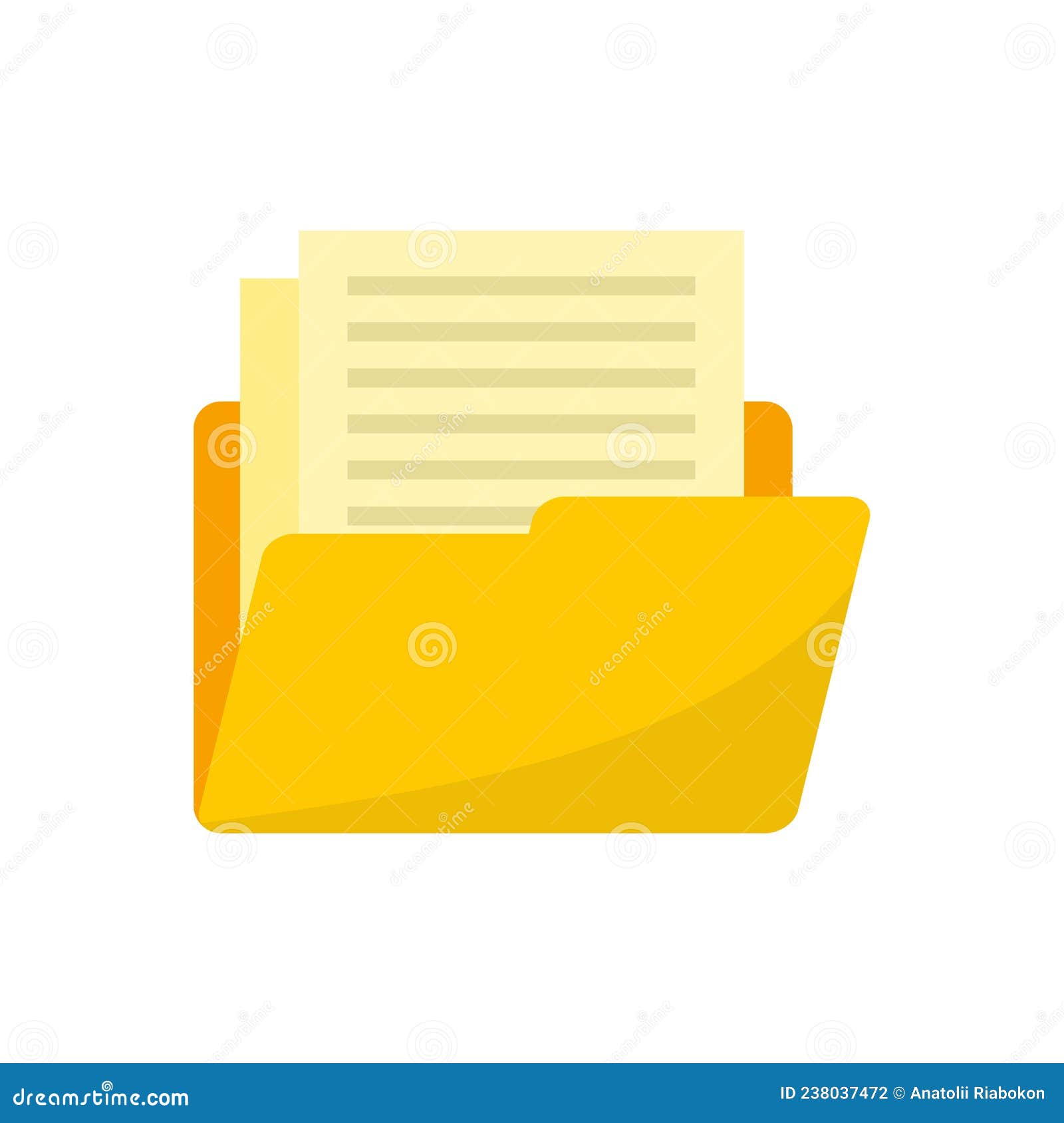 Folder Library Icon Symbol. Information Online Portfolio For ...