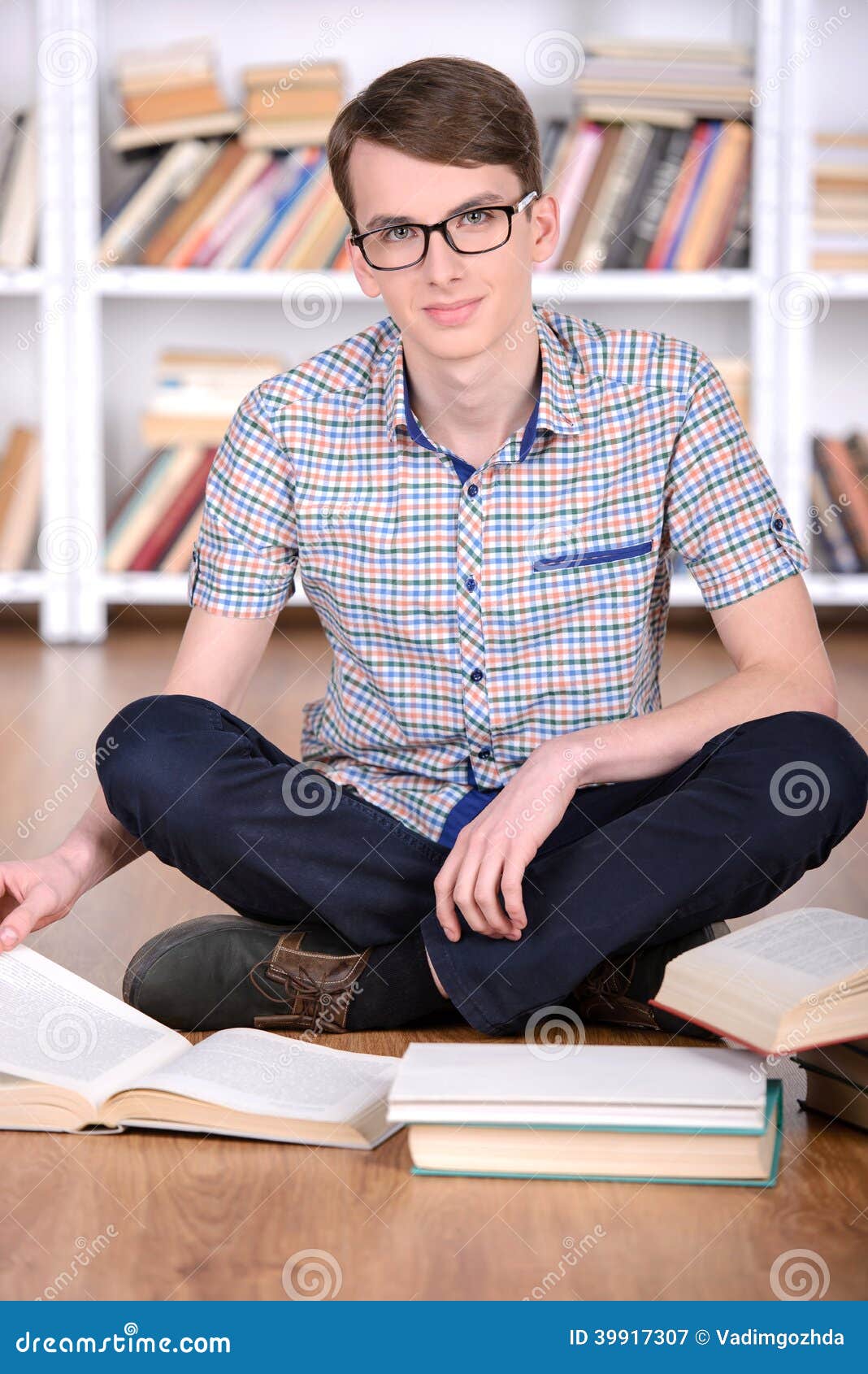 Library stock image. Image of portrait, place, eyeglasses - 39917307