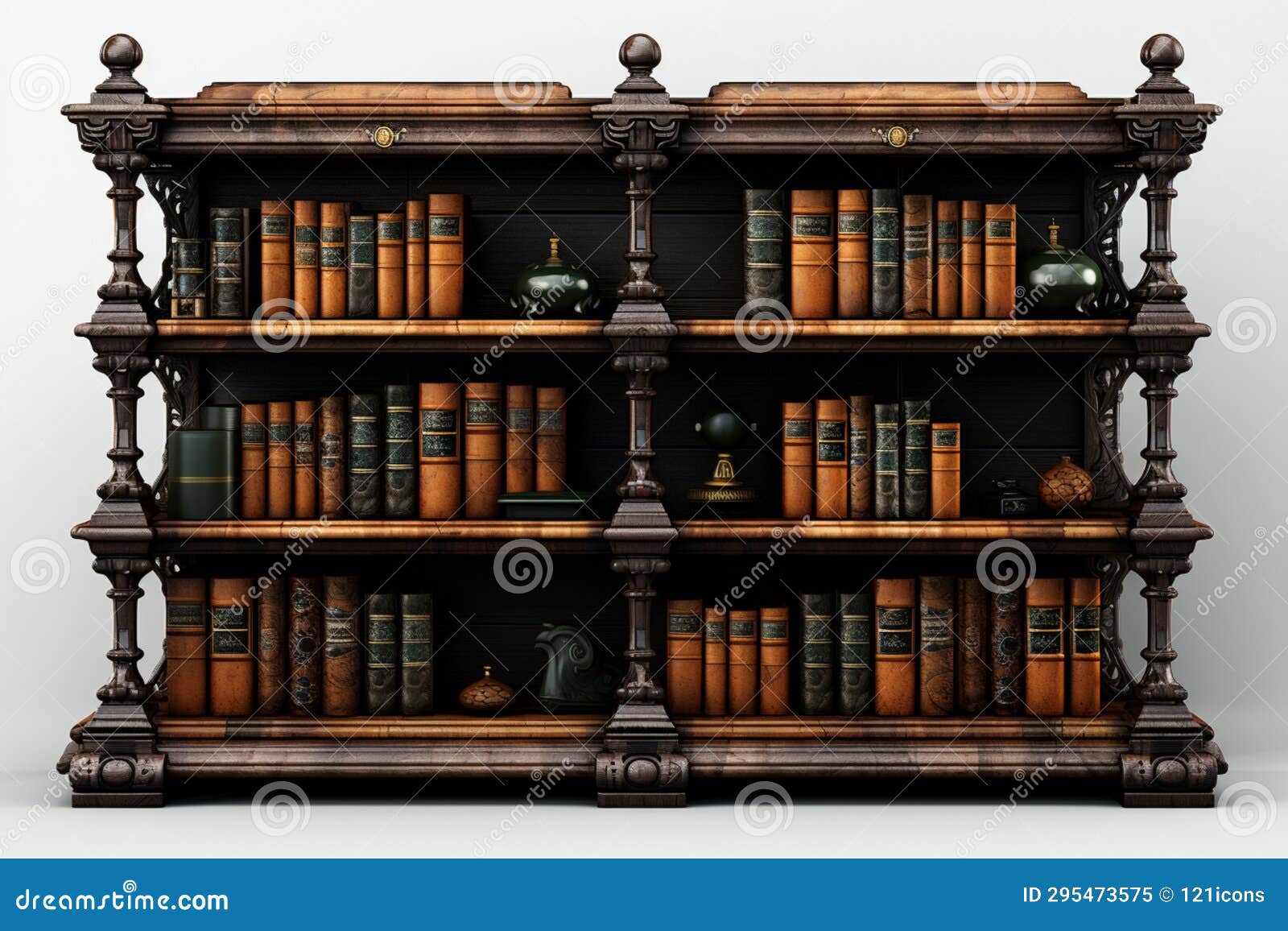 Library Rack stock illustration. Illustration of university - 295473575