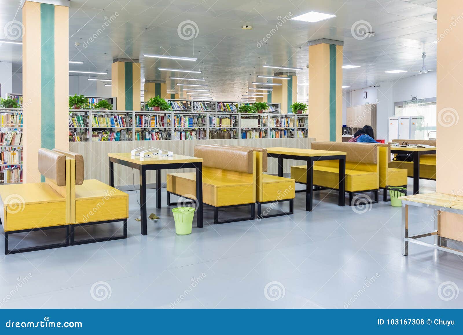Library reading area editorial stock photo. Image of education - 103167308