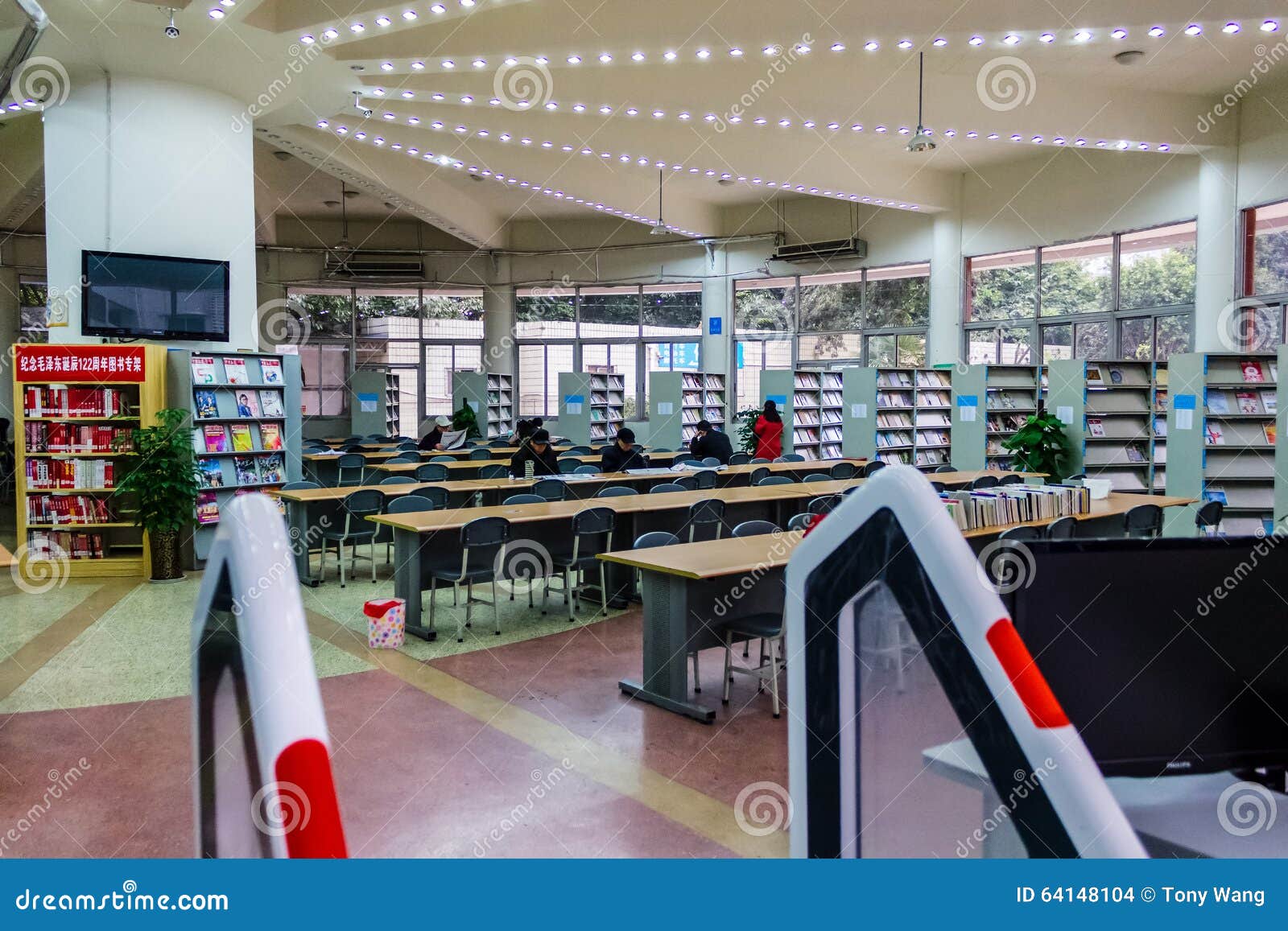 Library Reading Room. editorial stock image. Image of province - 64148104