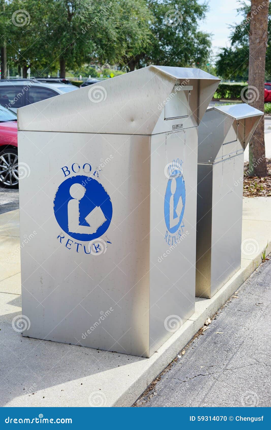 Library return box stock photo. Image of color, text - 59314070