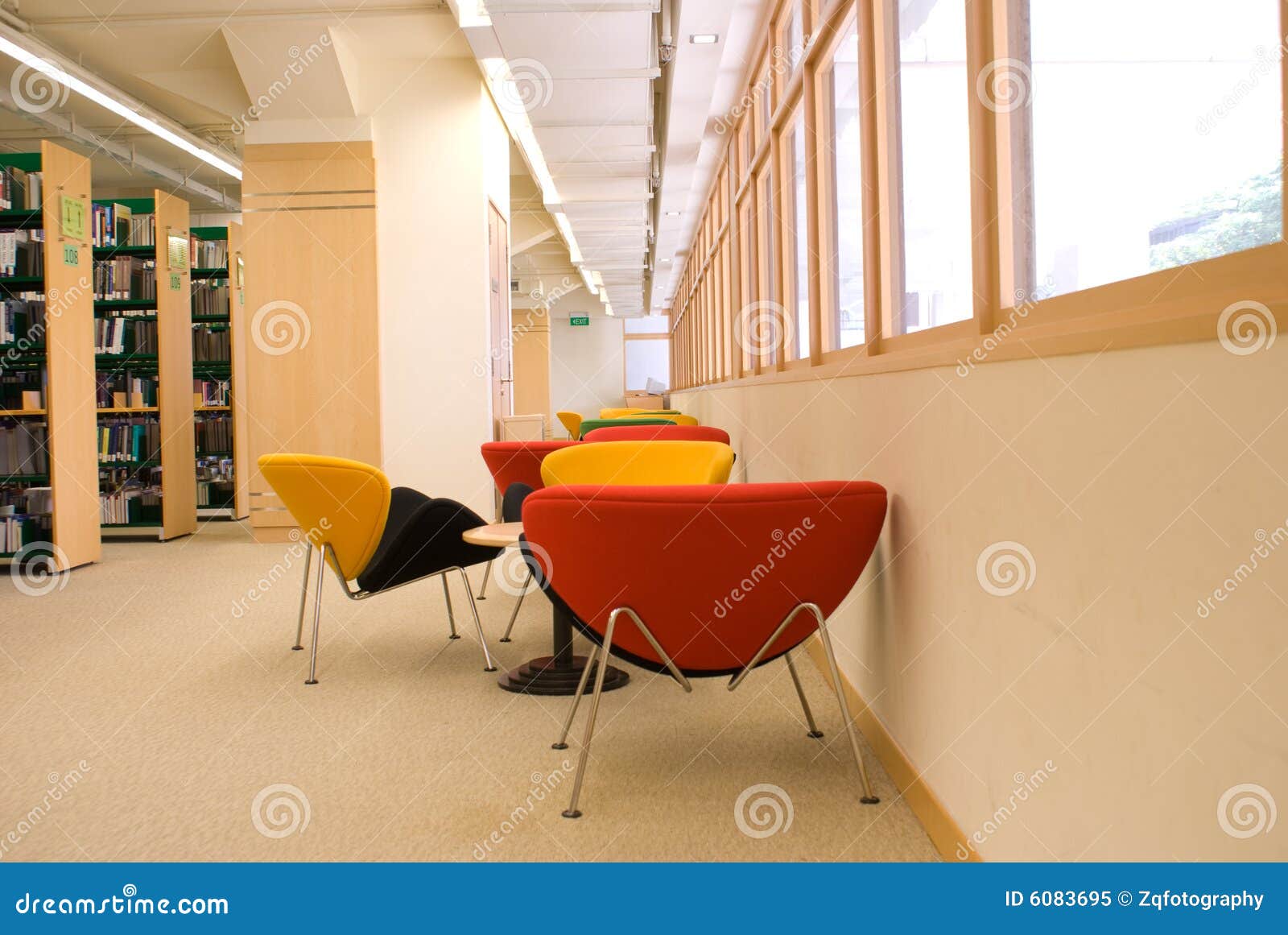 Library Seats Picture. Image: 6083695