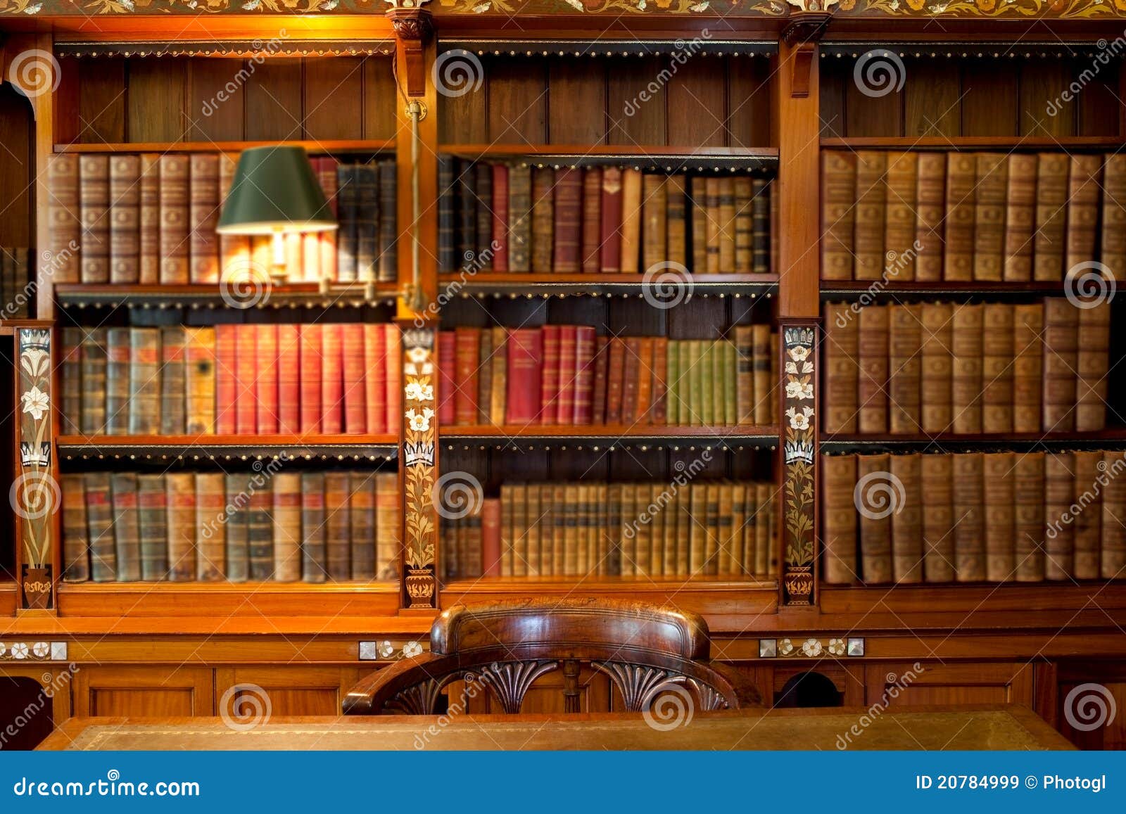 Library Shelves Full Of Colour Coded Filing Royalty-Free Stock ...