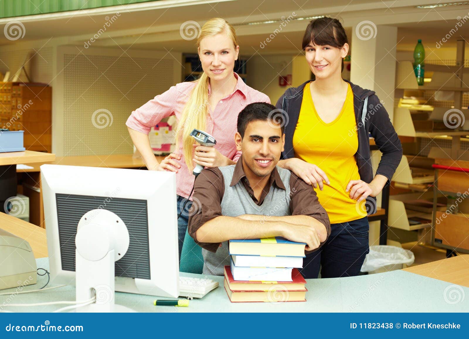Library Team stock photo. Image of education, school - 11823438