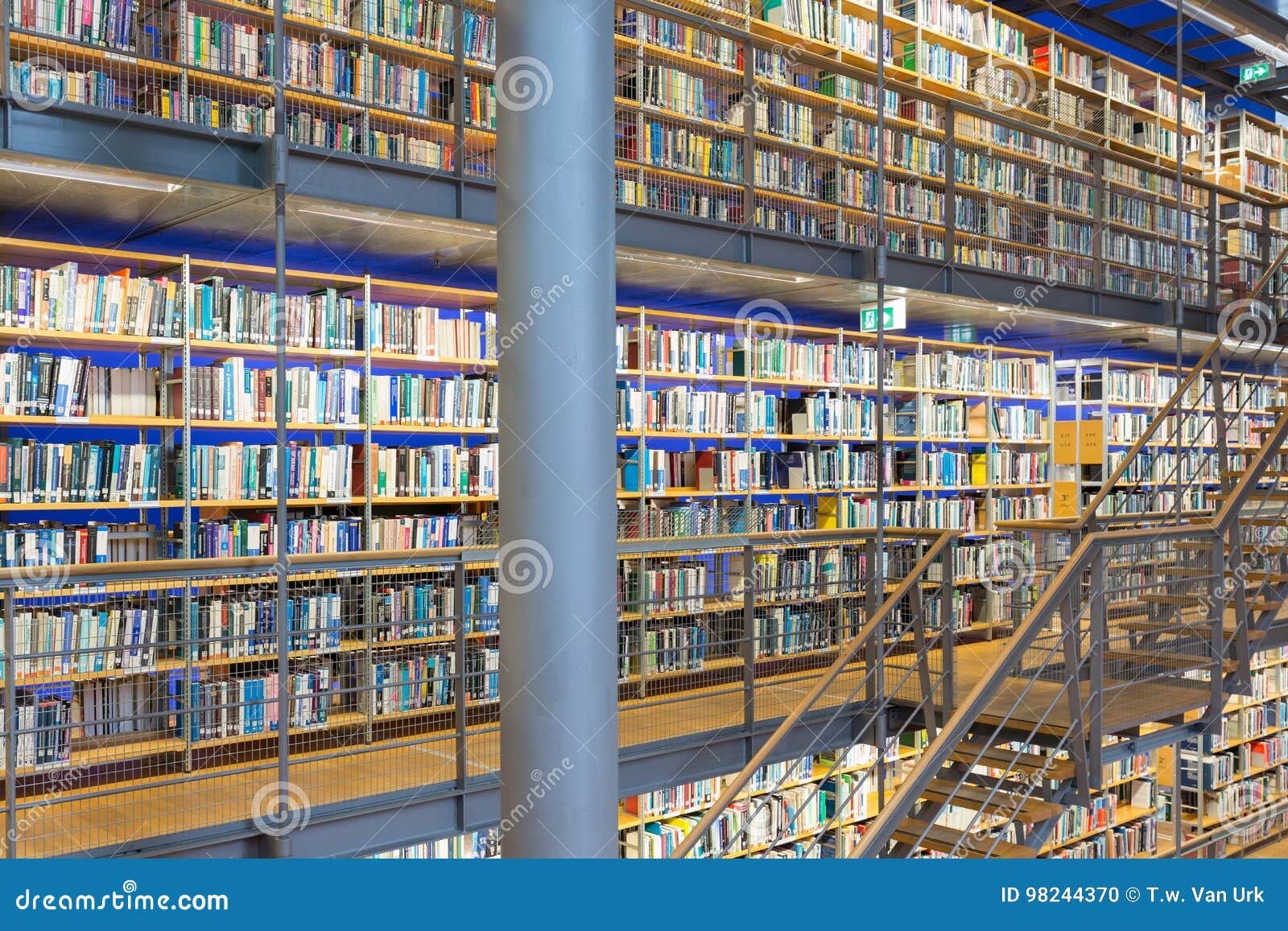Library Technical University Delft in the Netherlands Editorial Image ...