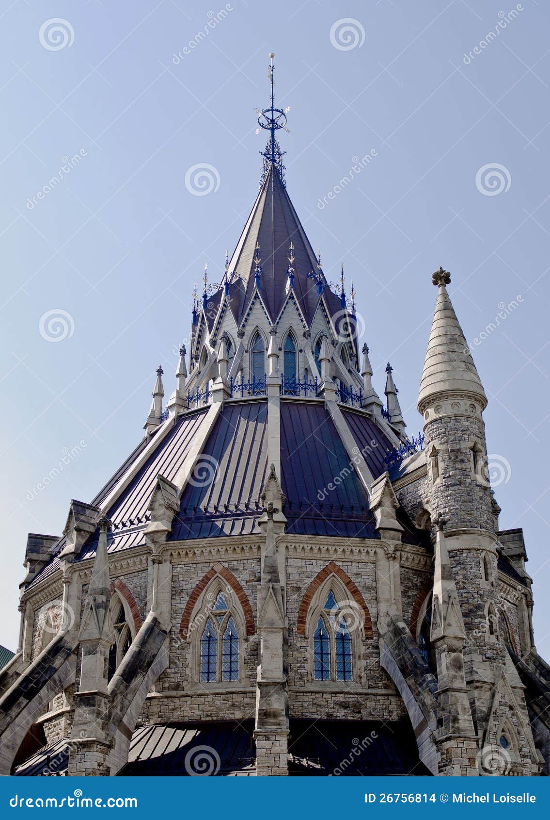 Library Tower stock photo. Image of round, monument, hill - 26756814