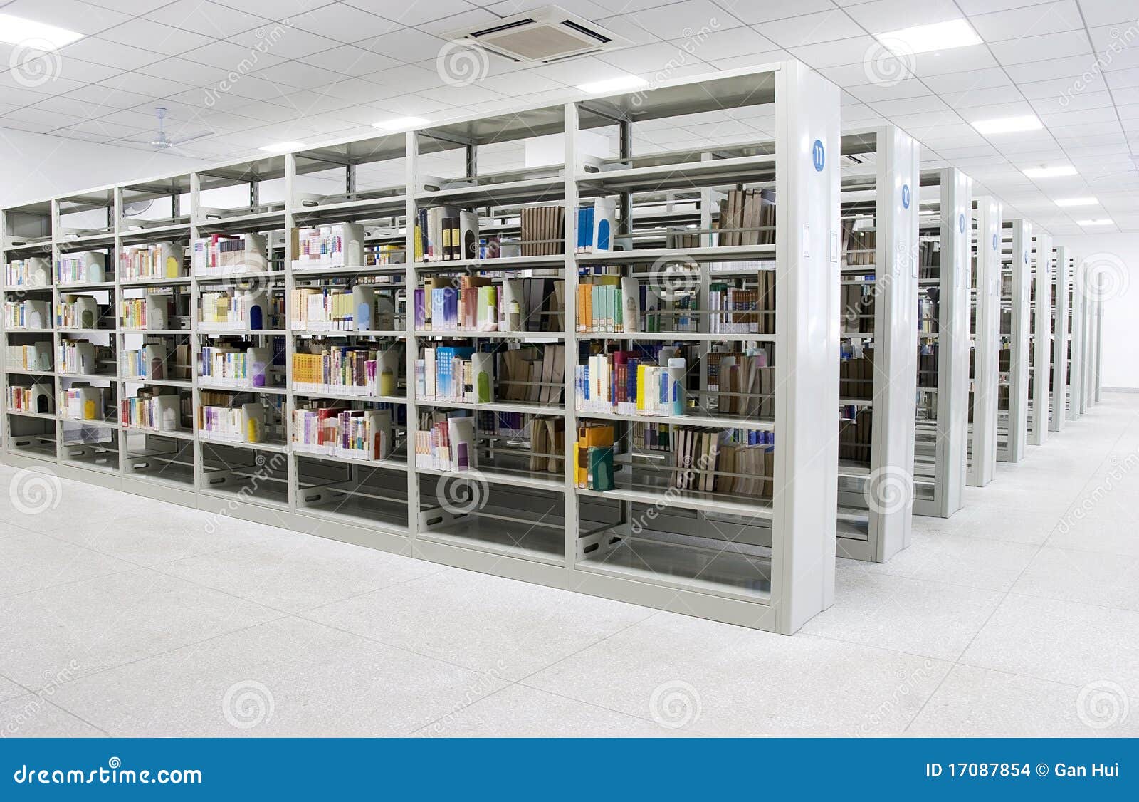 Library in university stock photo. Image of knowledge - 17087854