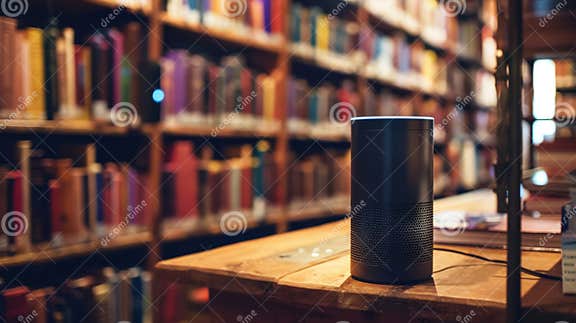 A Library with a Voiceactivated Catalog System for Finding Books Stock ...