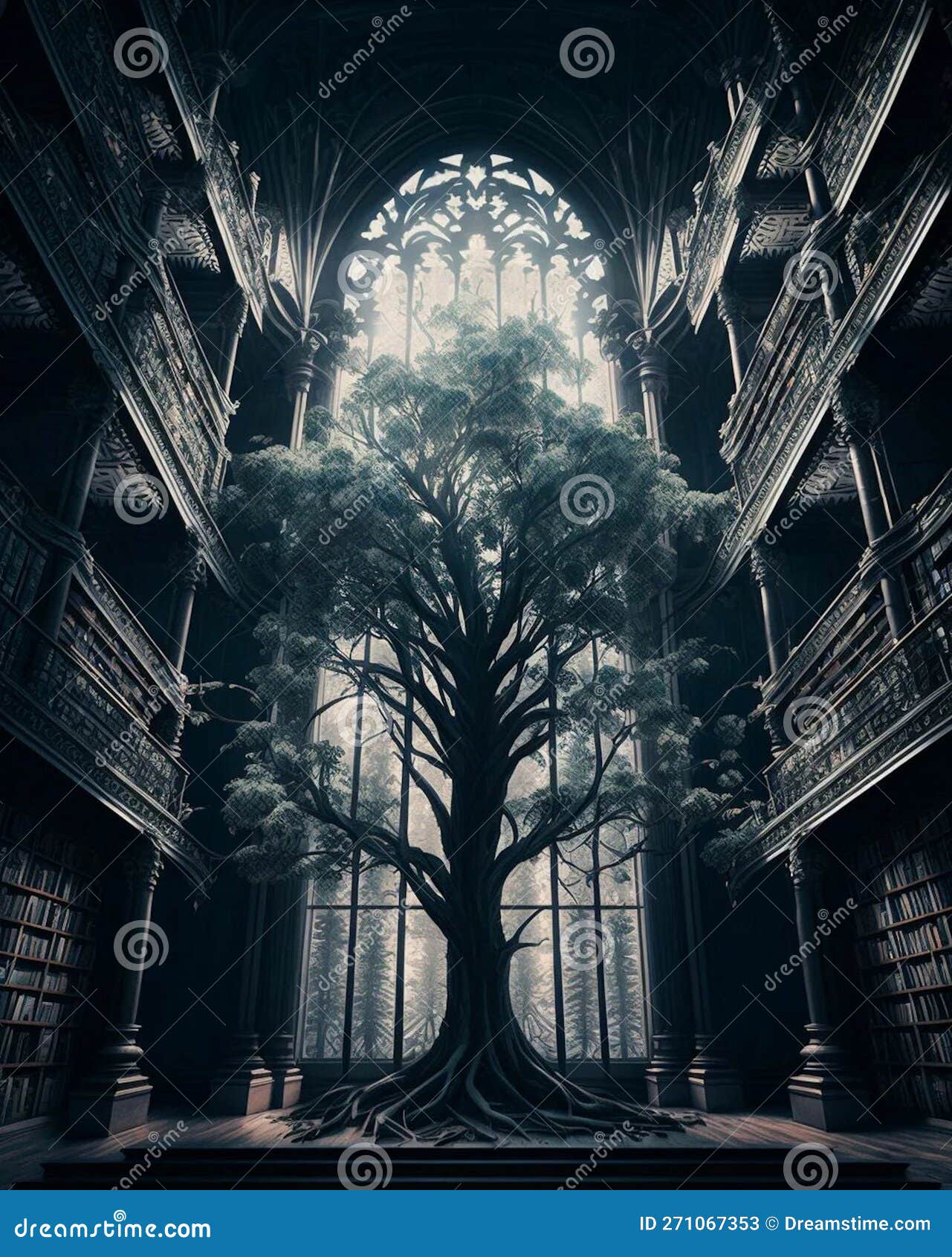 The Library of the Week : the Tree of Life Stock Illustration ...