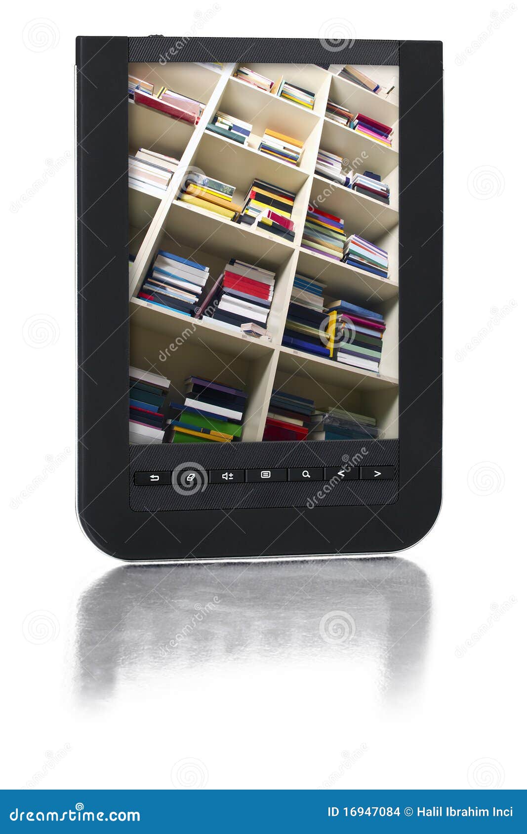 Libreria Digitale Del E-libro Fotografia Stock - Immagine di diario, colto: 16947084