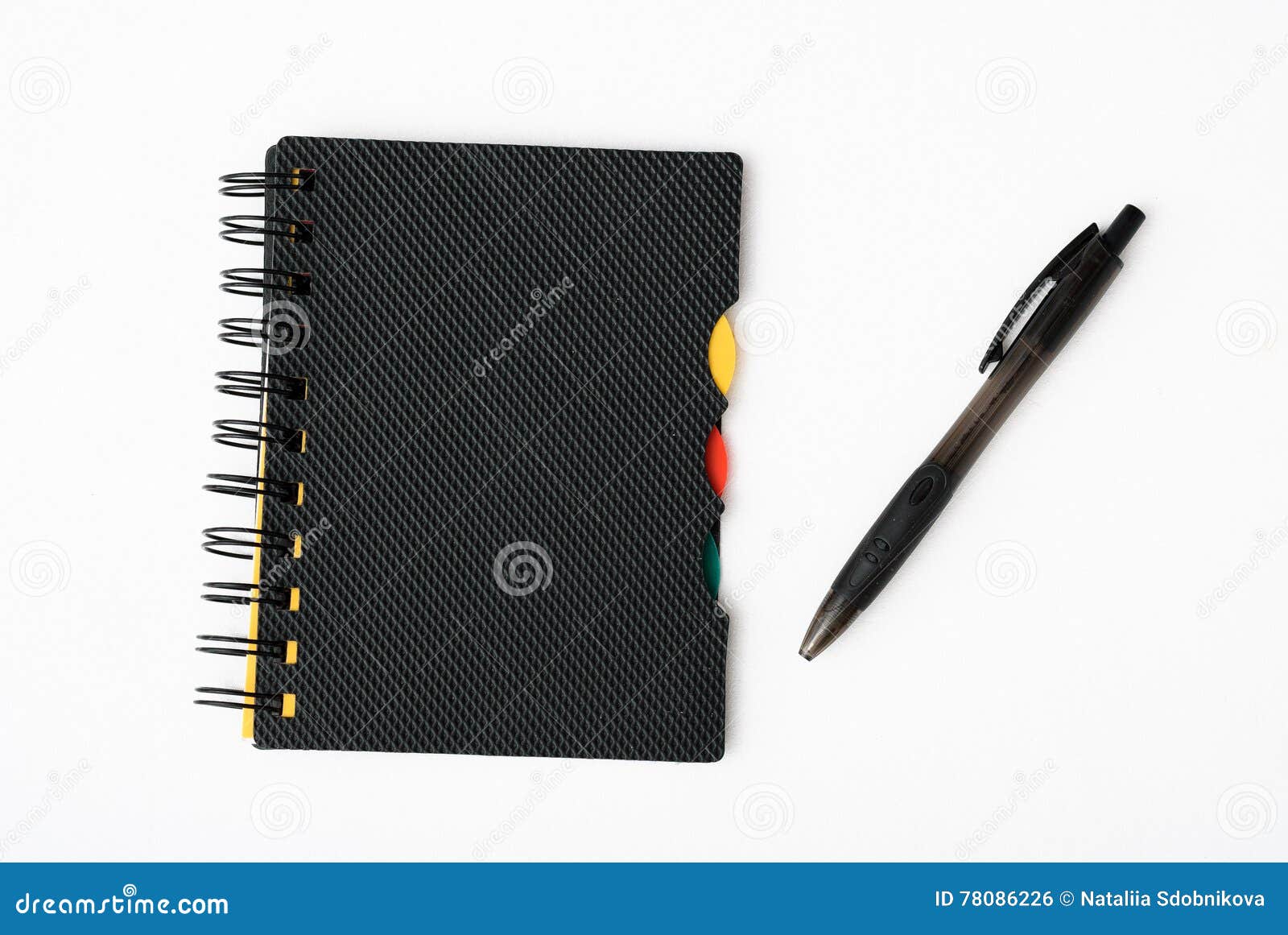 Libreta con la pluma foto de archivo. Imagen de informe - 78086226