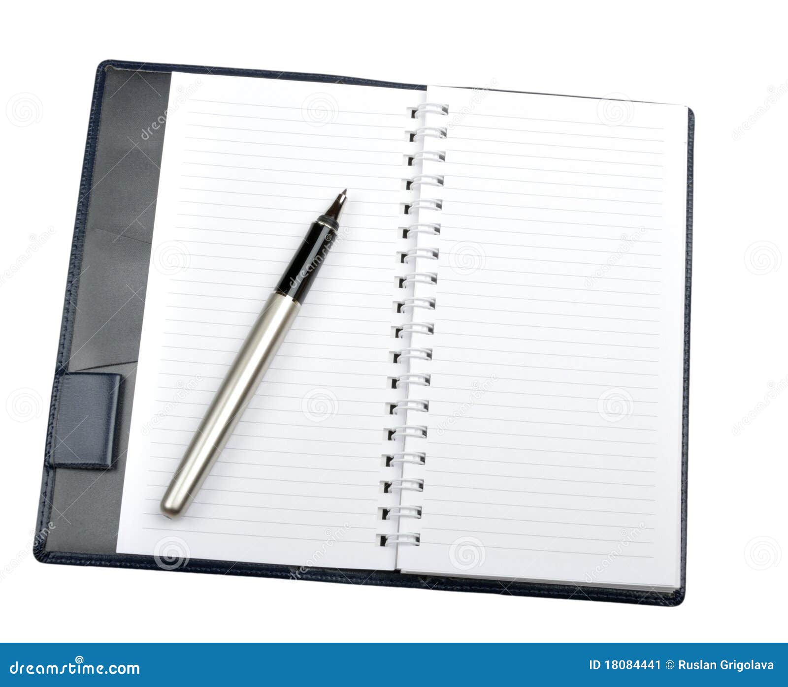 Libreta y pluma imagen de archivo. Imagen de cuaderno - 18084441