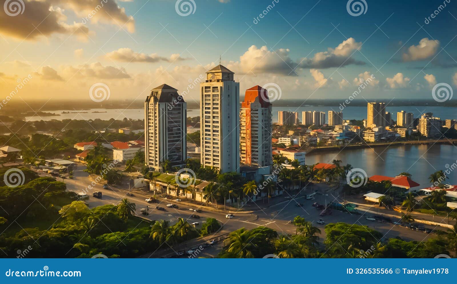 Libreville Capital of Gabon Stock Illustration - Illustration of ...