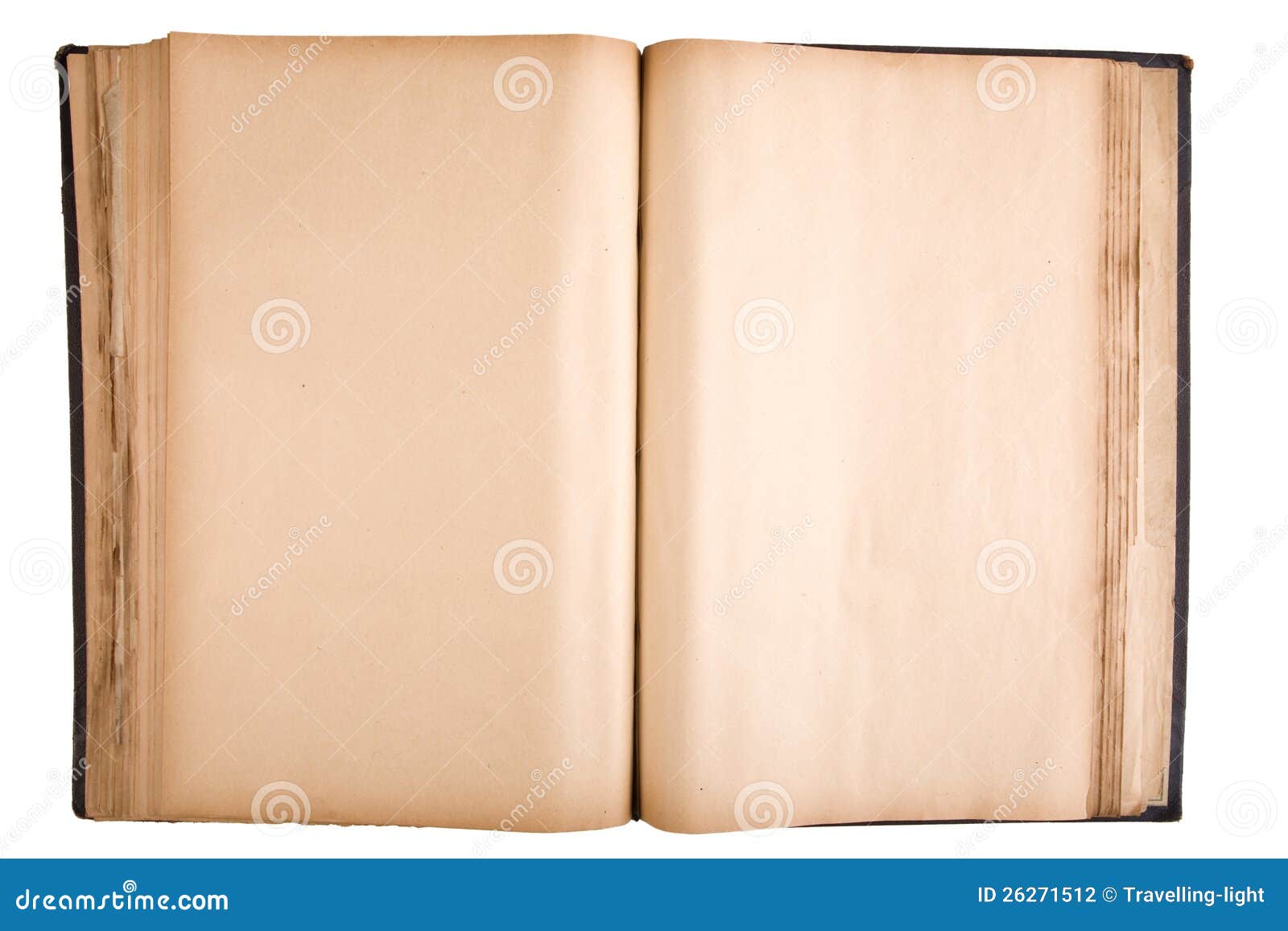 Libro aperto antico fotografia stock. Immagine di pagine - 26271512