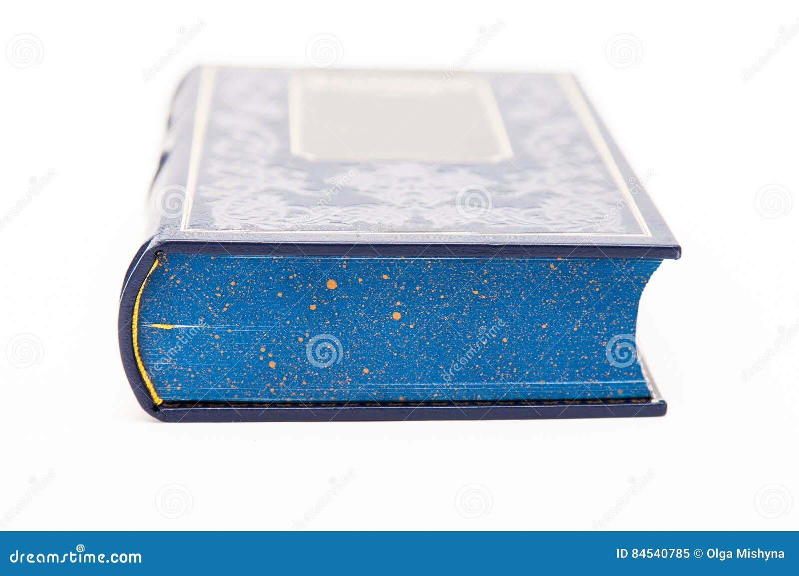 Libro azul aislado imagen de archivo. Imagen de cubierta - 84540785