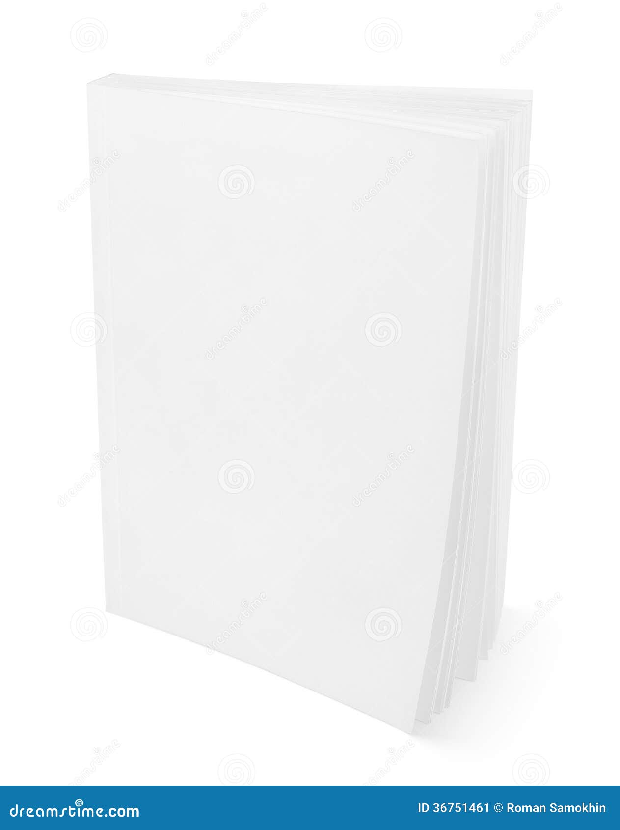 Libro Bianco in Bianco Su Bianco Immagine Stock - Immagine di aperto ...