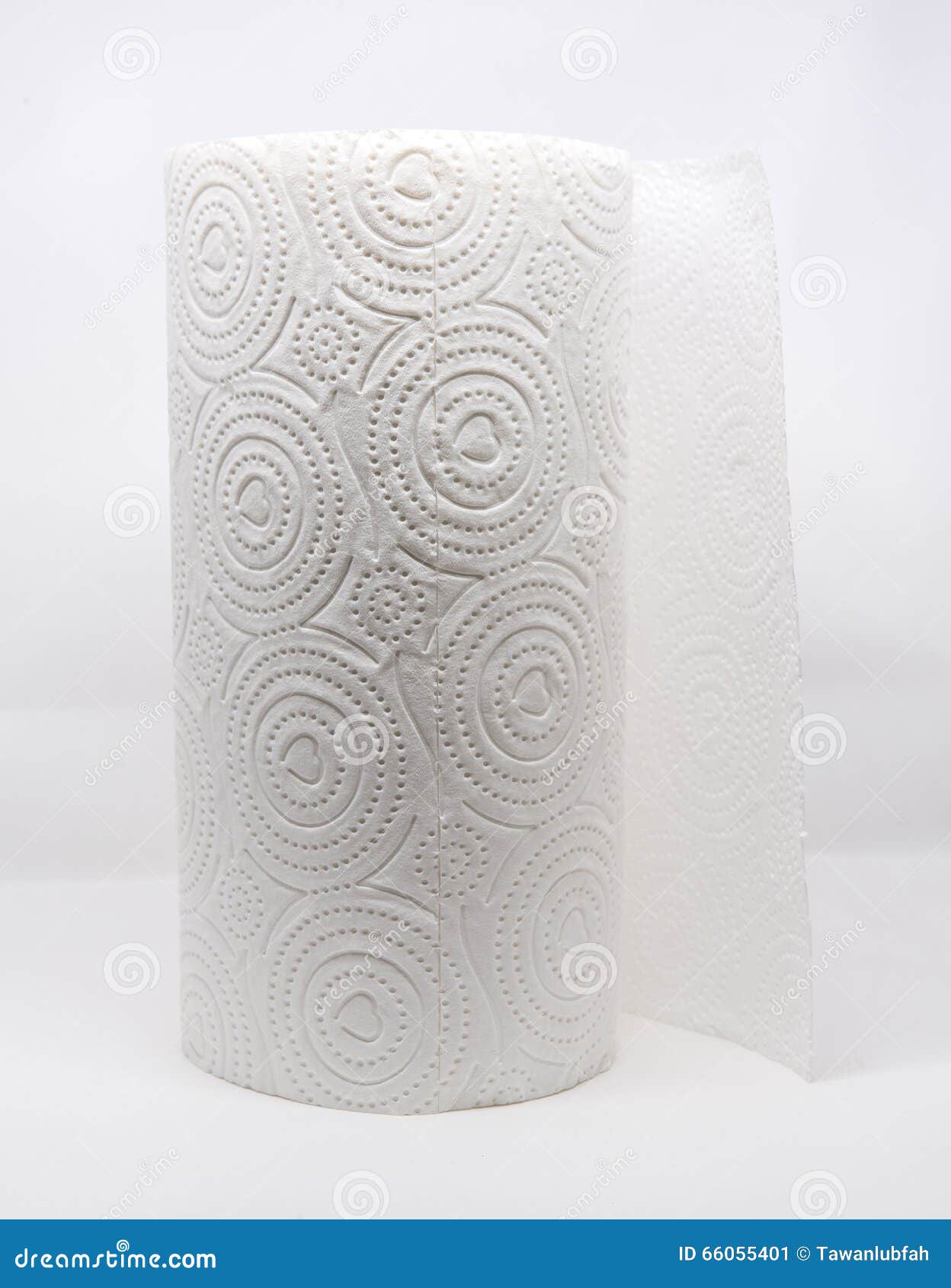 Libro Blanco En Un Rollo En El Fondo Blanco Imagen de archivo - Imagen ...