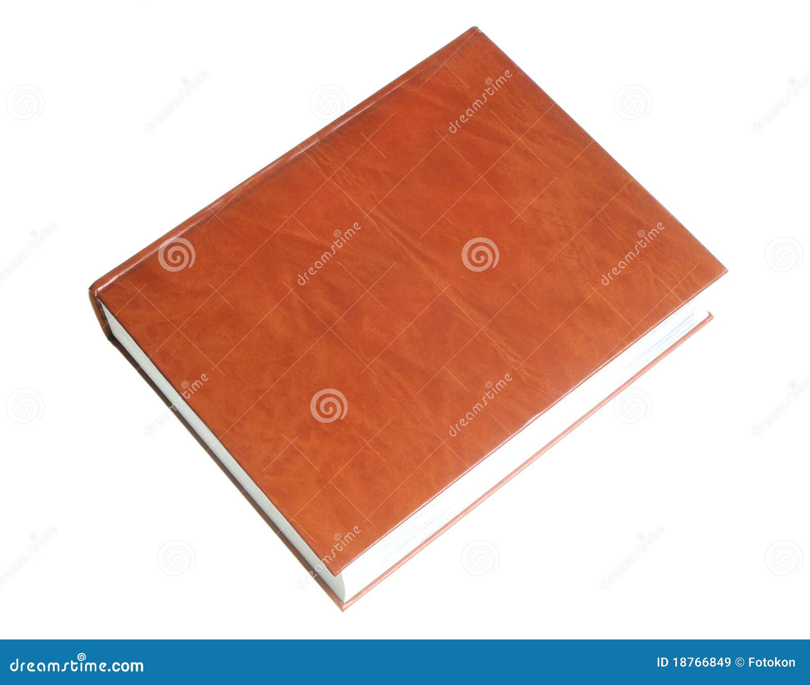 Libro cerrado imagen de archivo. Imagen de libro, blanco - 18766849