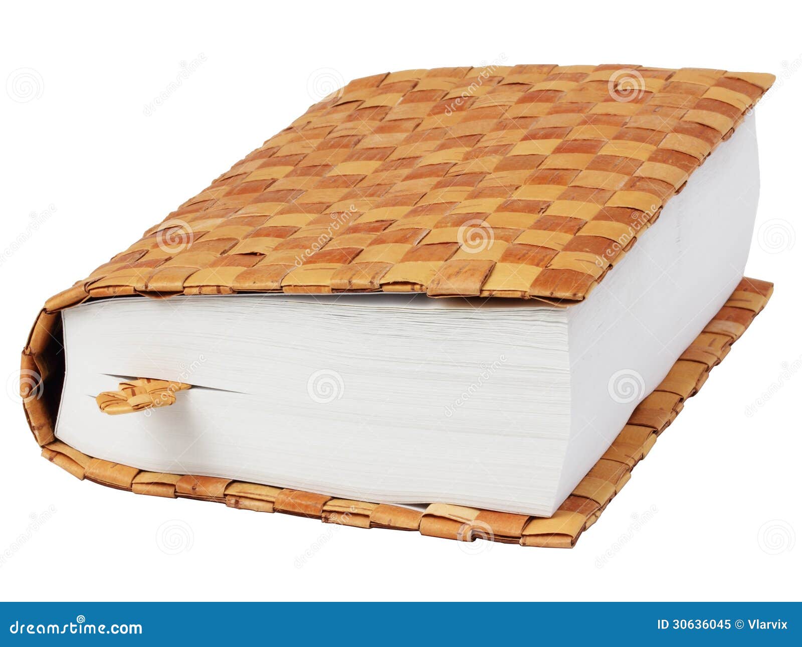 Libro cerrado aislado imagen de archivo. Imagen de abedul - 30636045