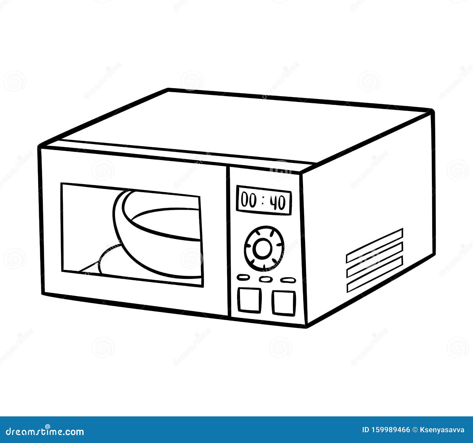 Libro De Coloración Horno De Microondas Aparatos De Cocina En Blanco Y ... Libro De Coloración Horno De Microondas Aparatos De Cocina En Blanco Y ...