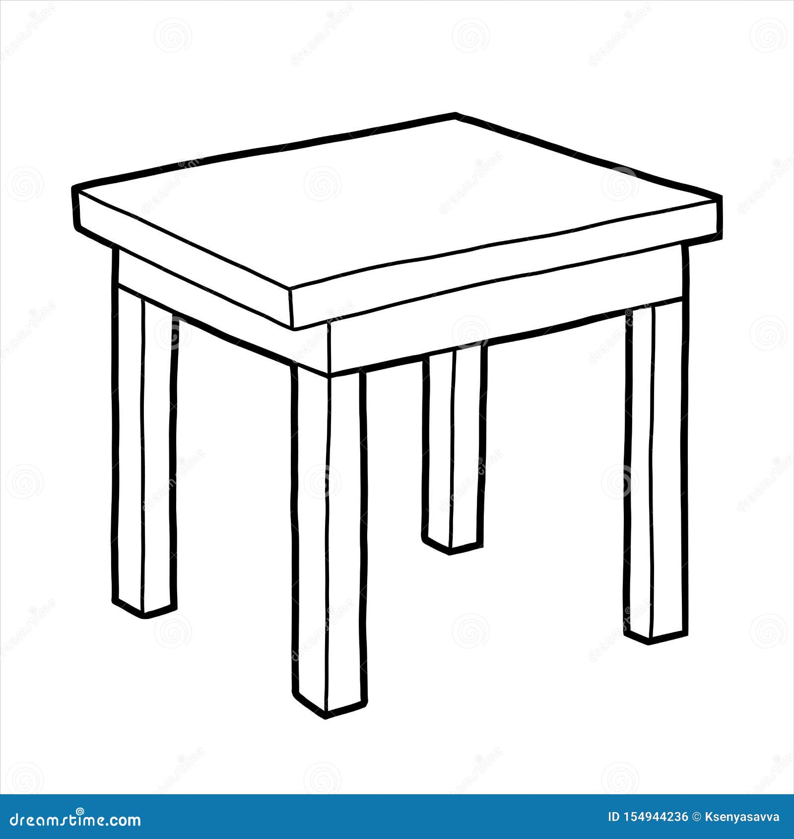 Libro de colorear, tabla ilustración del vector. Ilustración de ...