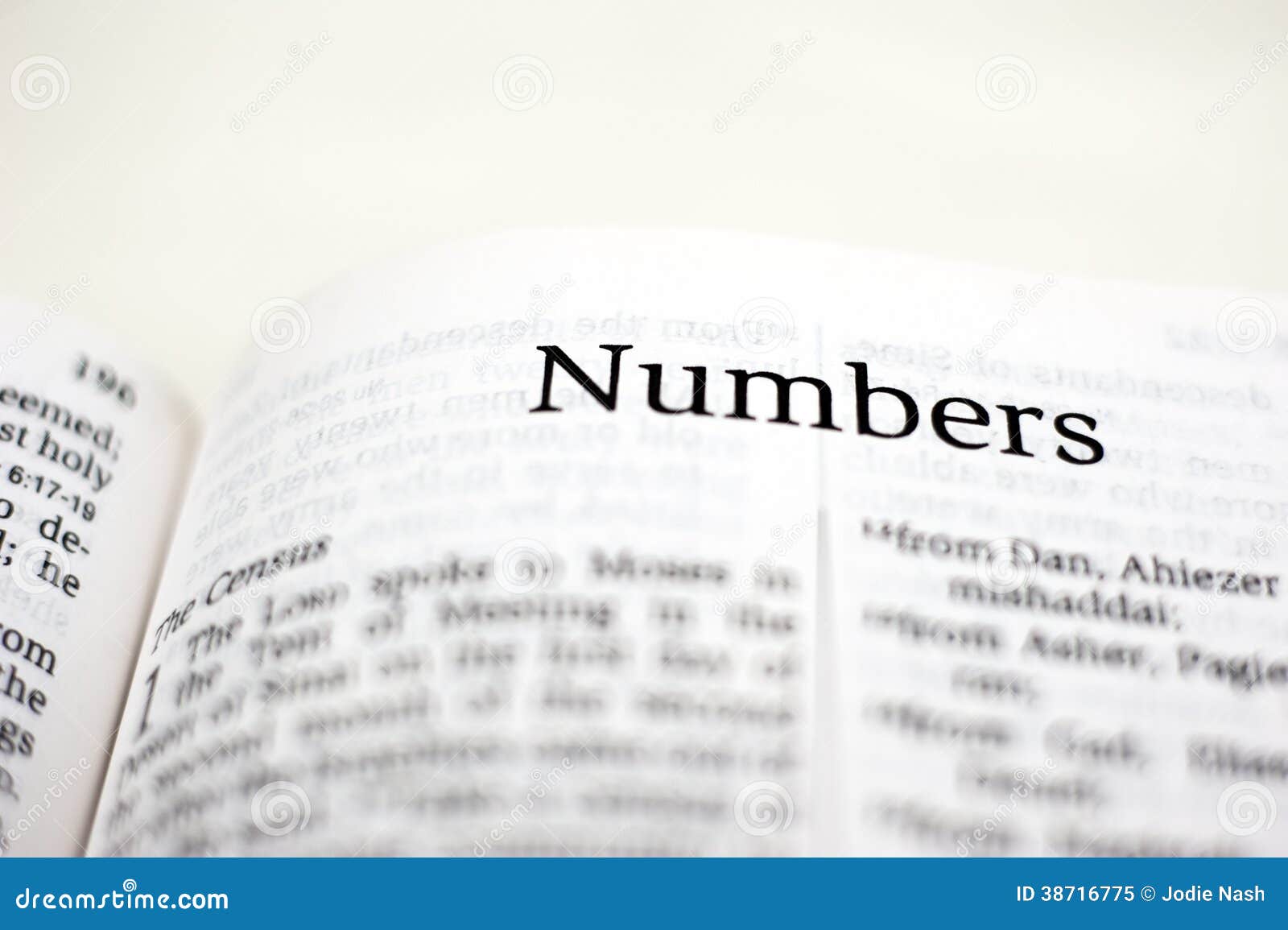 Libro de números imagen de archivo. Imagen de testamento - 38716775