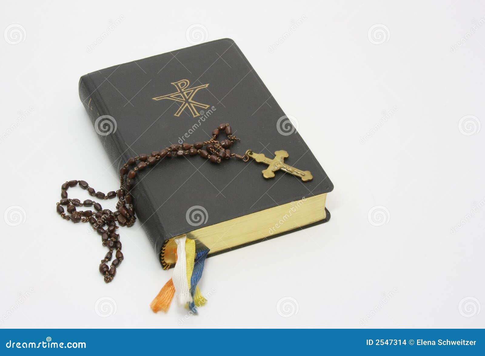 Libro De Rezo Con El Rosario Foto de archivo - Imagen de viejo, rezo ...