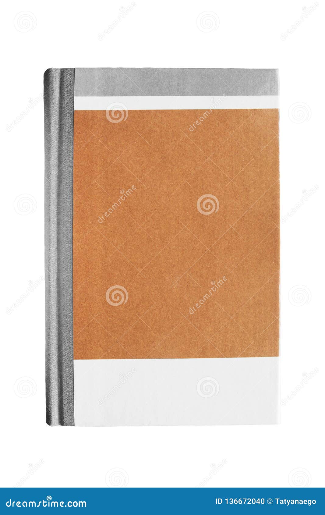 Libro en blanco aislado foto de archivo. Imagen de prosa - 136672040