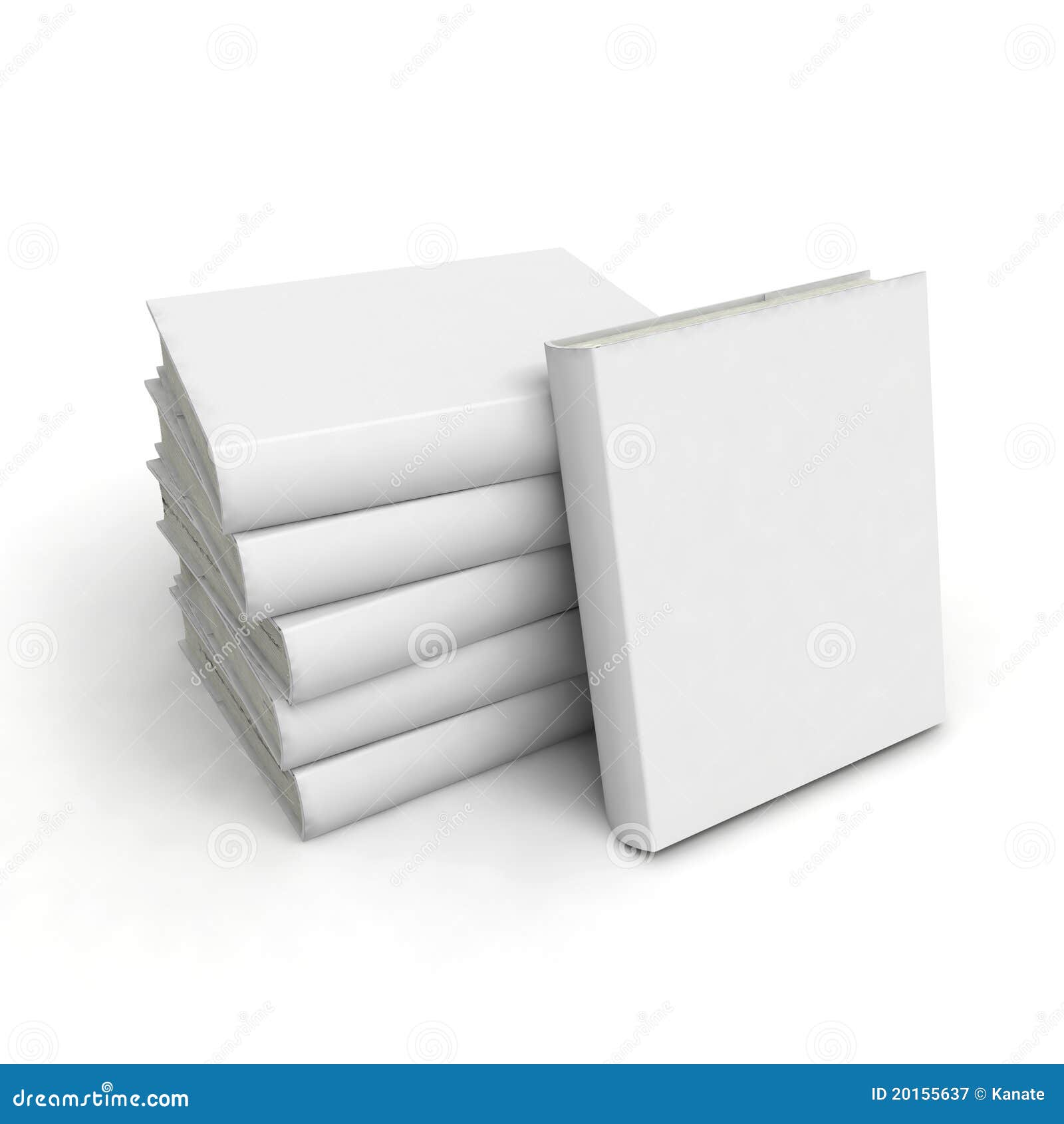 Libro En Blanco Con La Cubierta Blanca Imagen de archivo - Imagen de ...